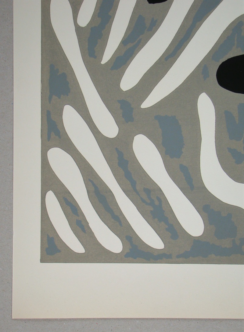 Jean MILO - Composition pour Art Abstrait, 1953 - Hand signed ...