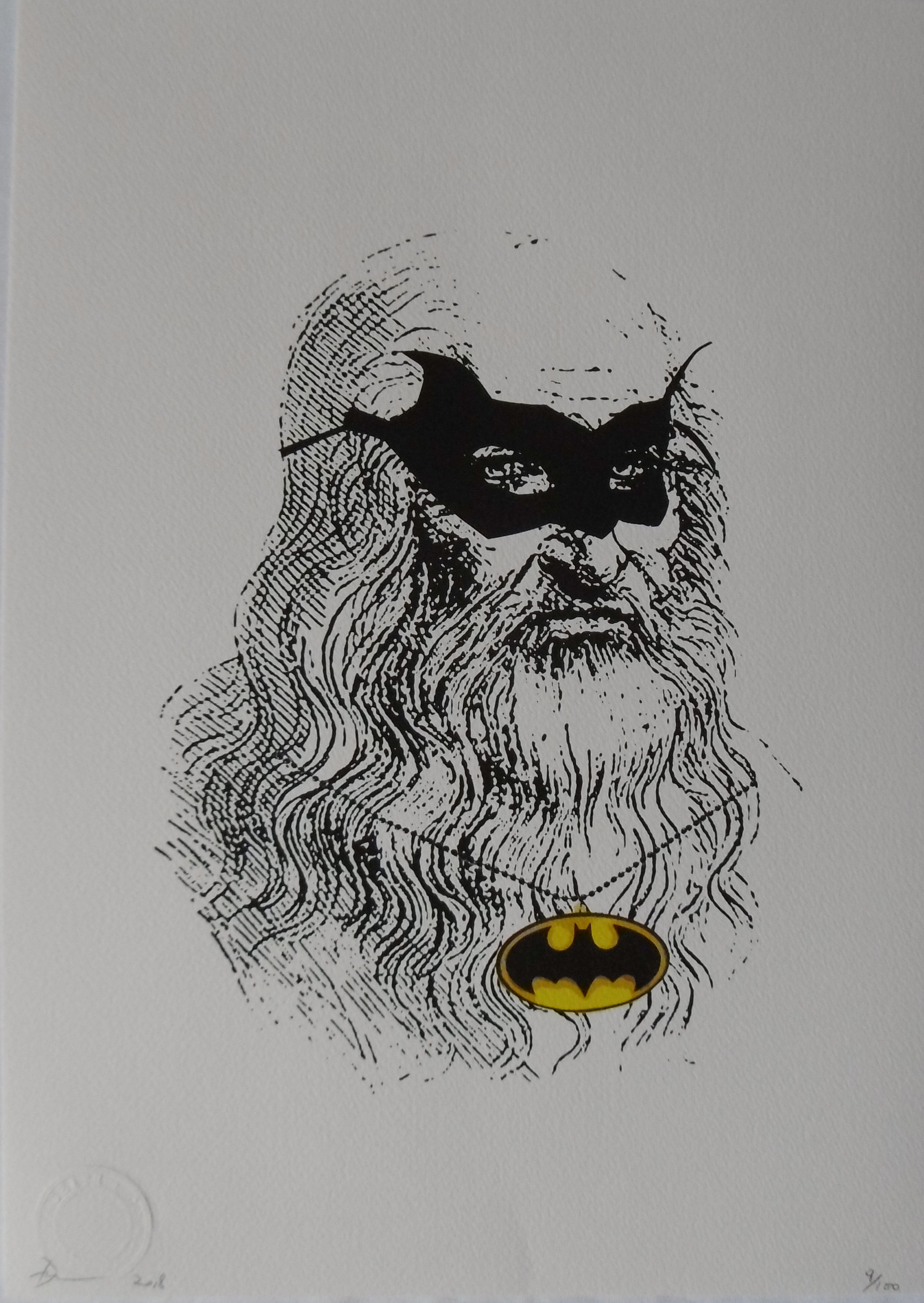 Death NYC - Da Vinci Batman, 2018 - Signed and numbered silkscreen ...