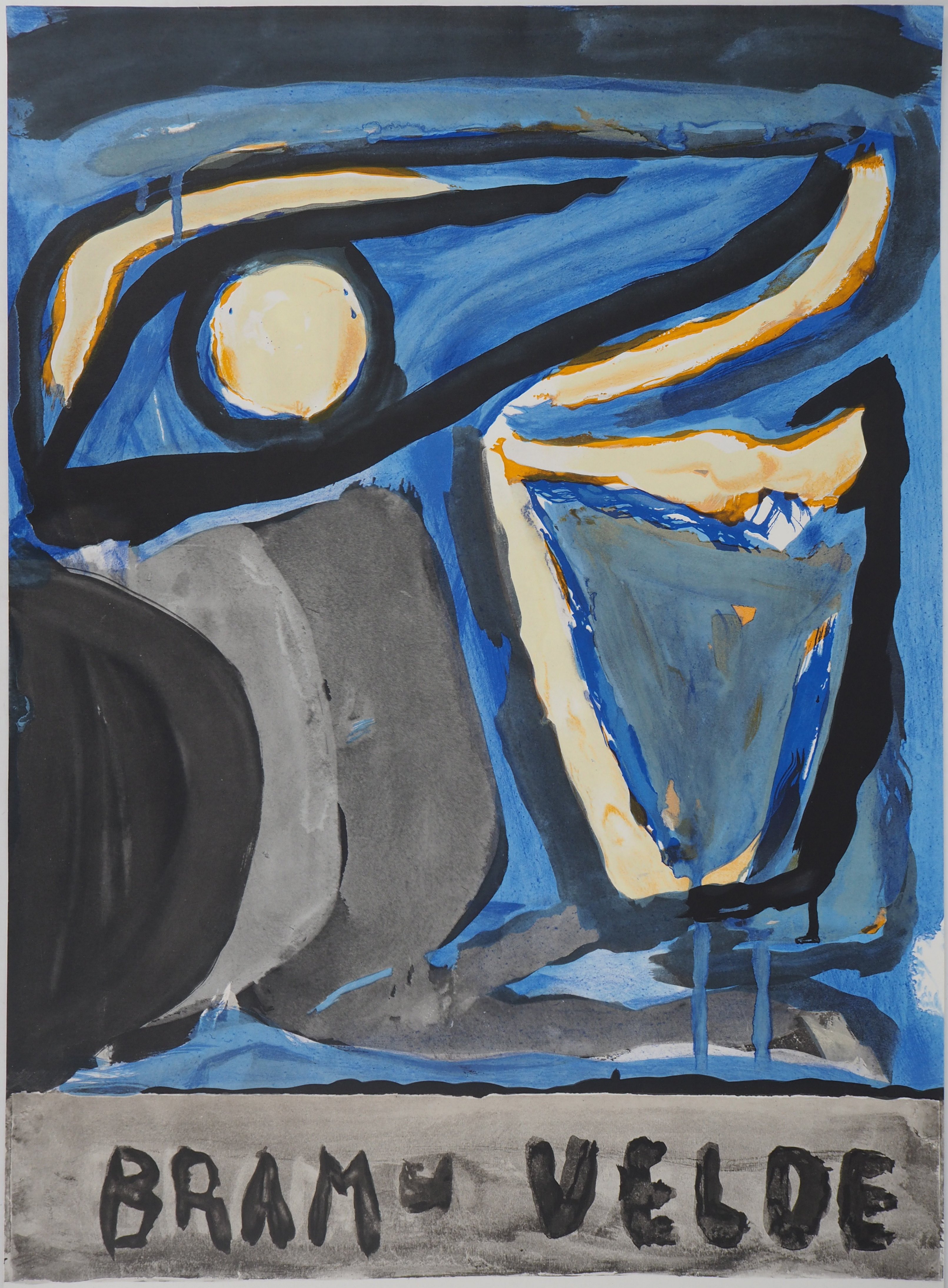 Bram Van VELDE - The eye, 1970, signed lithograph - Post War & Modern ...