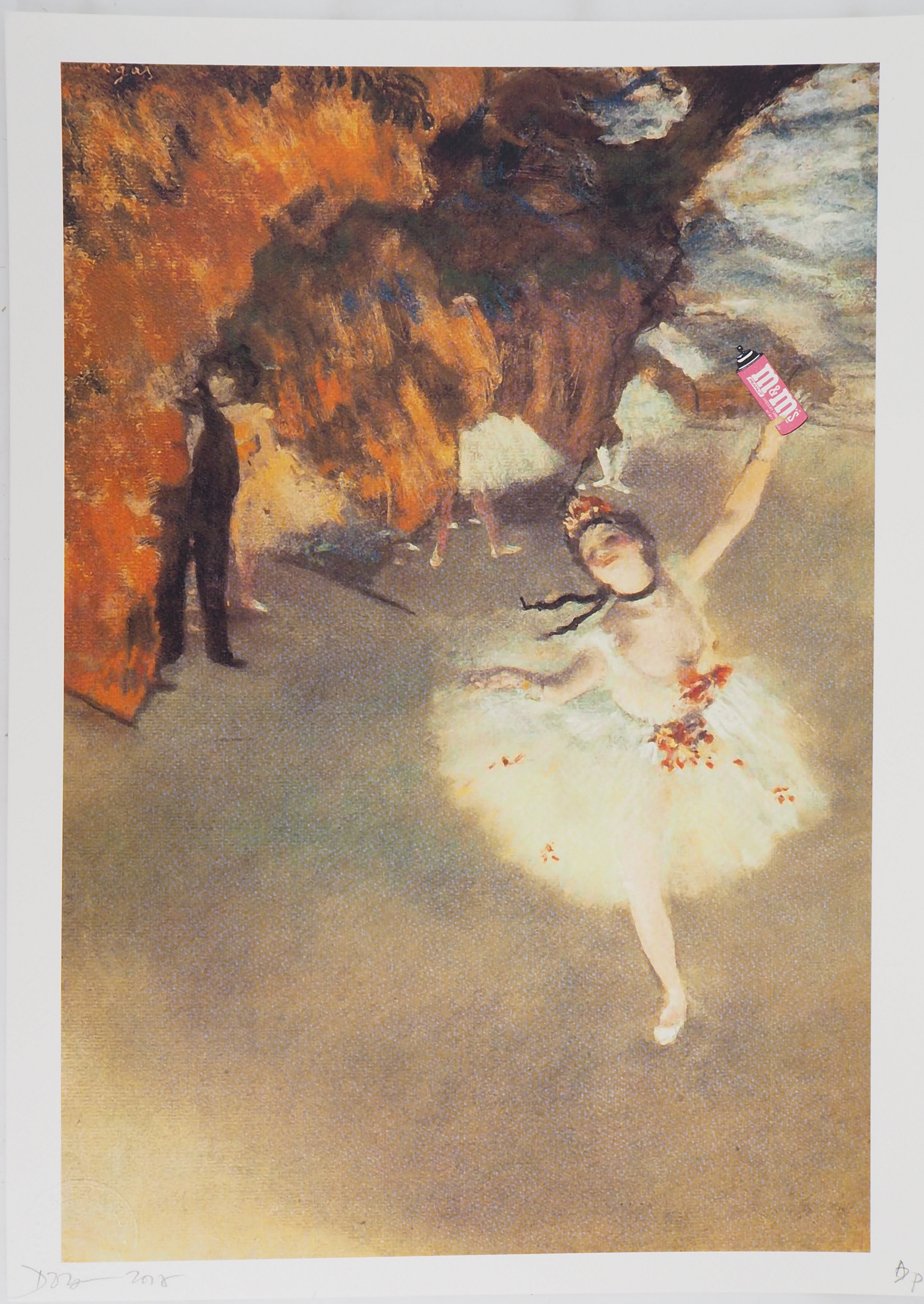 Death NYC - Degas Ballerines - Sérigraphie originale signée - Street ...