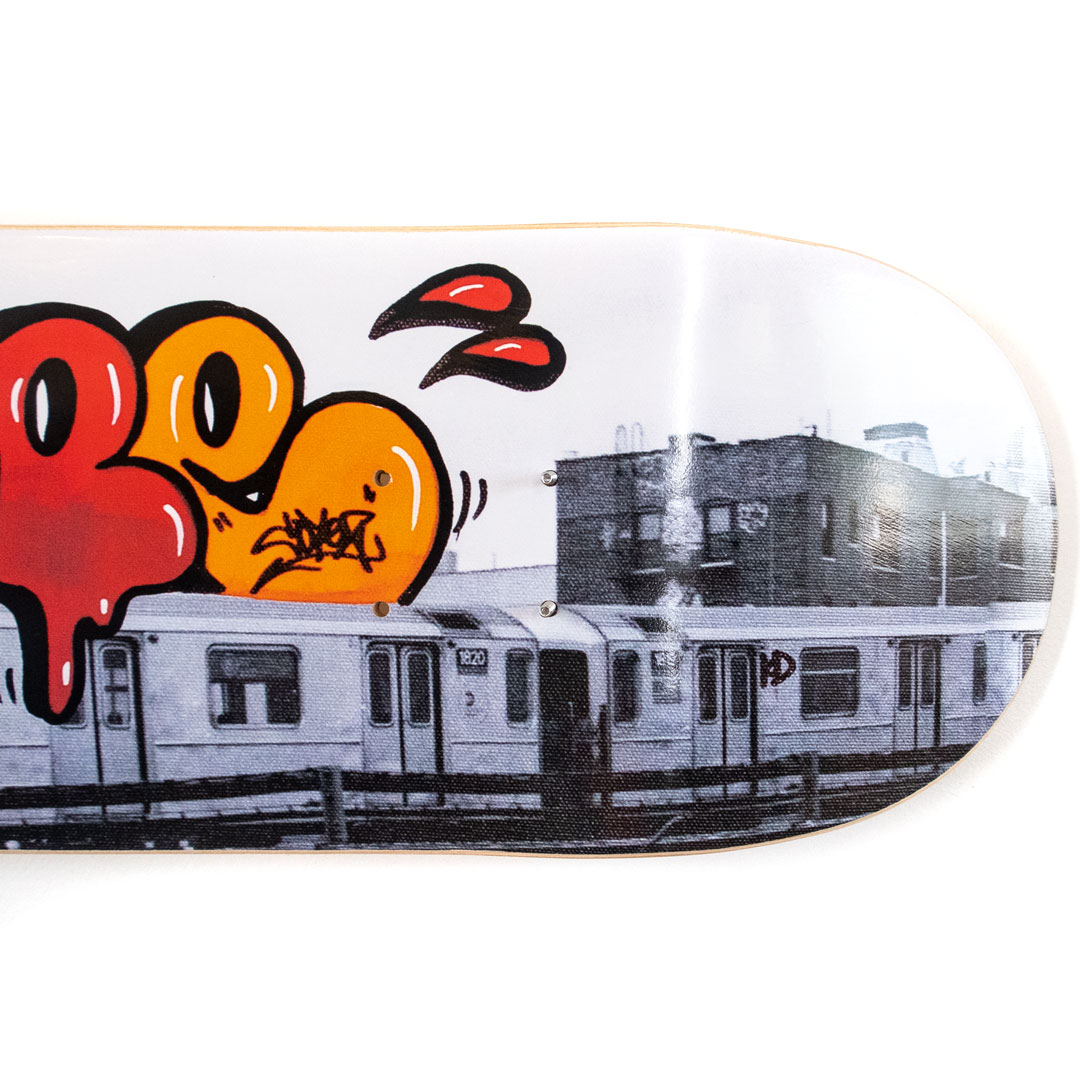 Cope2 x Monica ALONSO - Iconic Bubble Running, 2019 - Skateboard ...