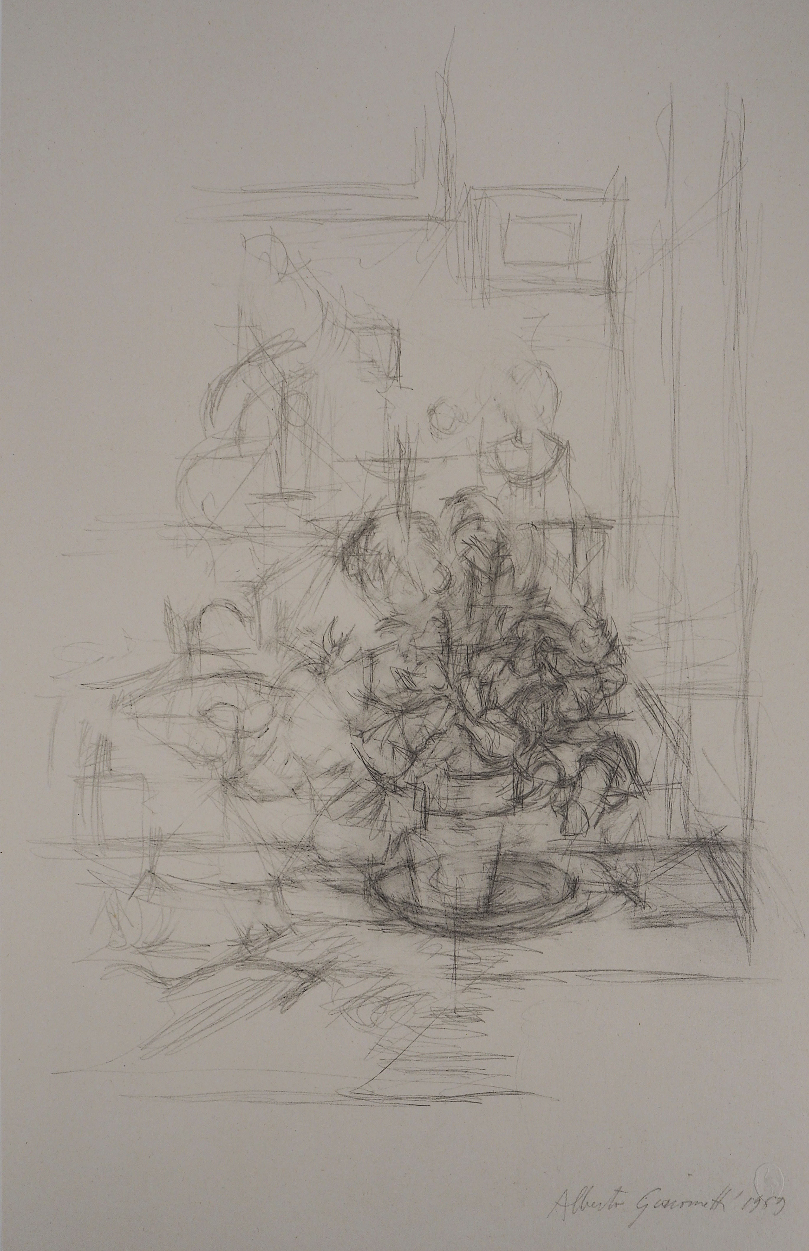 Giacometti Drawings Still Life
