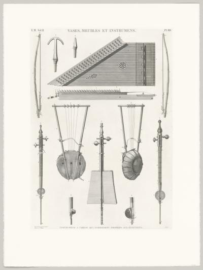 David (1741-1824 ) - Instruments à cordes qui paraissent propres aux ...