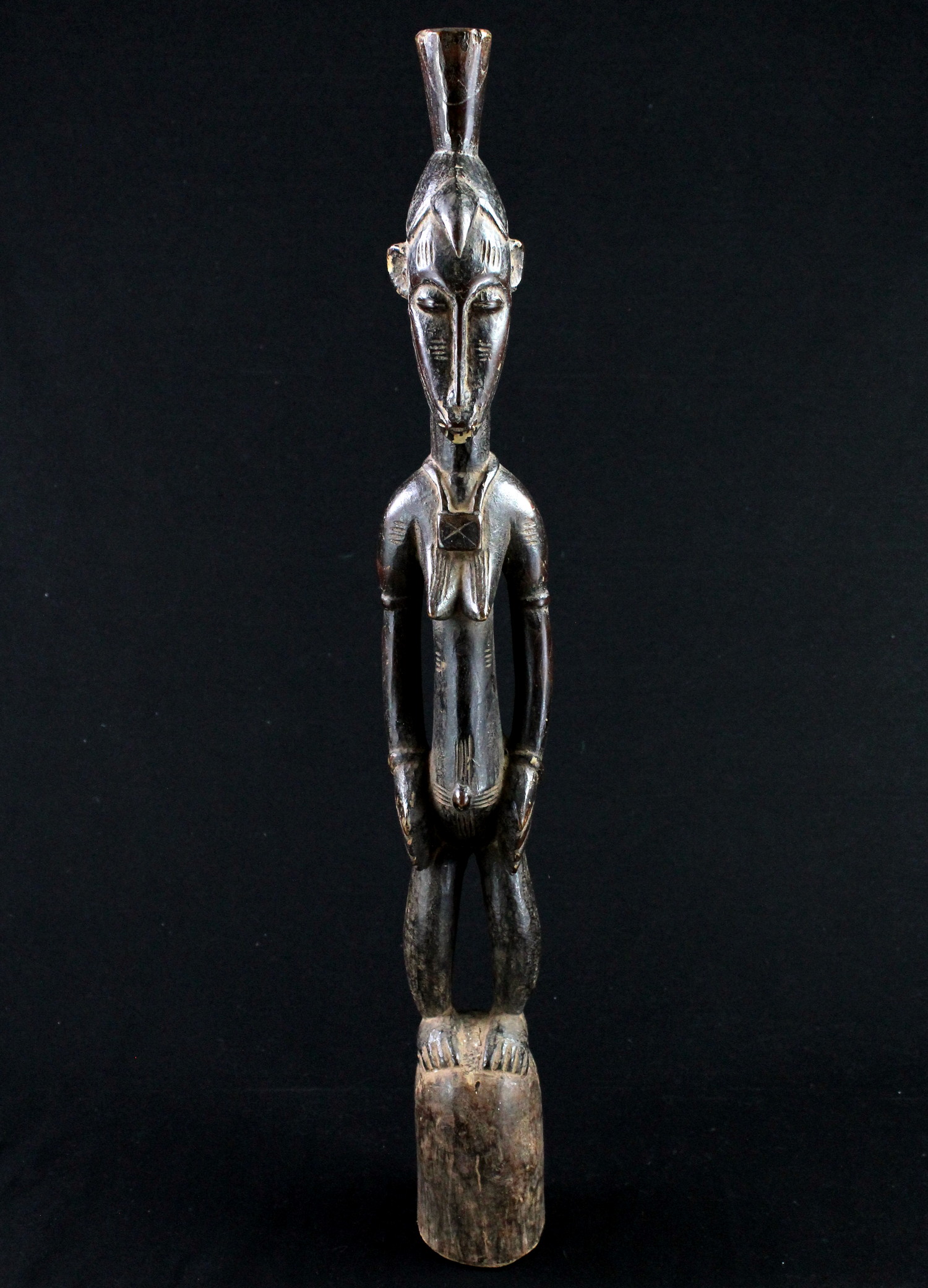 Côte d'Ivoire, Senoufo, Statue "Deble" - Arte primitivo - Plazzart