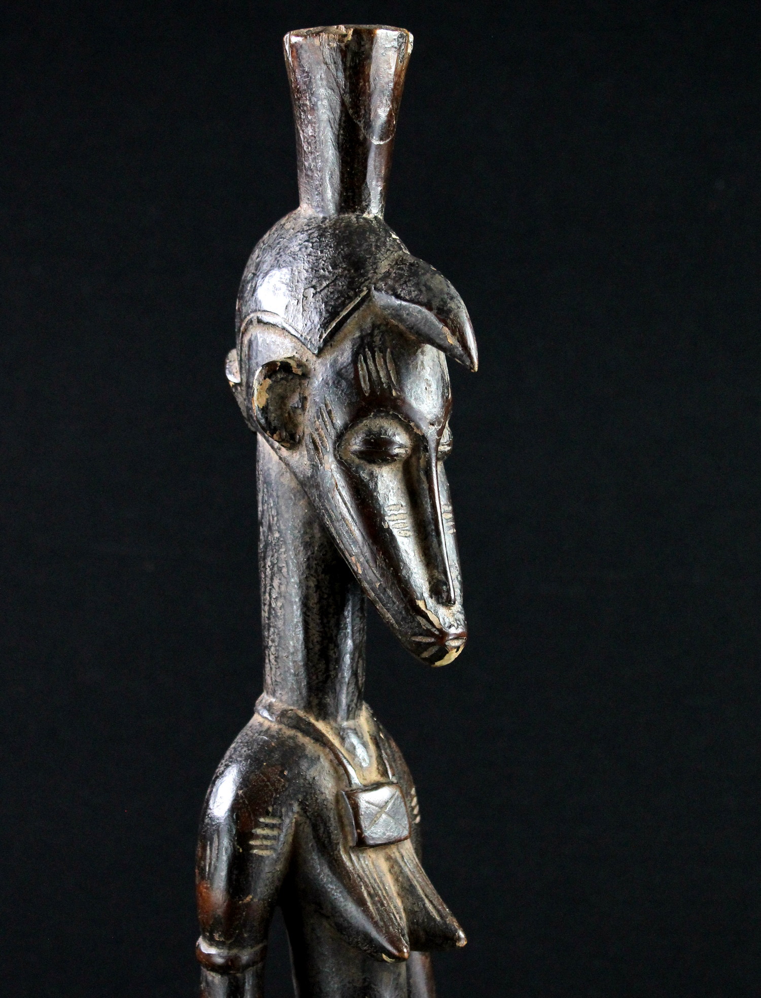 Côte d'Ivoire, Senoufo, Statue "Deble" - Arte primitivo - Plazzart