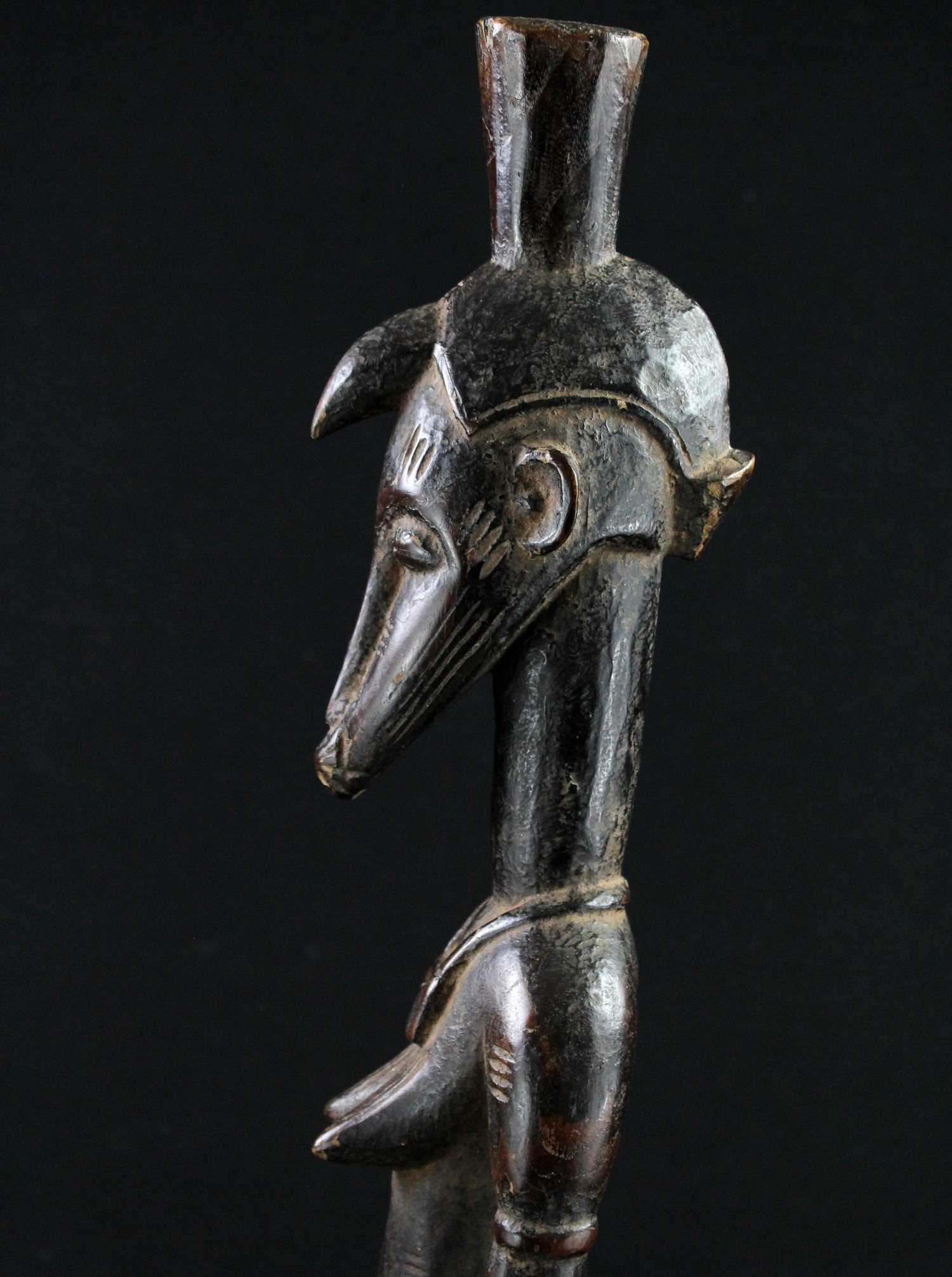 Côte d'Ivoire, Senoufo, Statue "Deble" - Arte primitivo - Plazzart