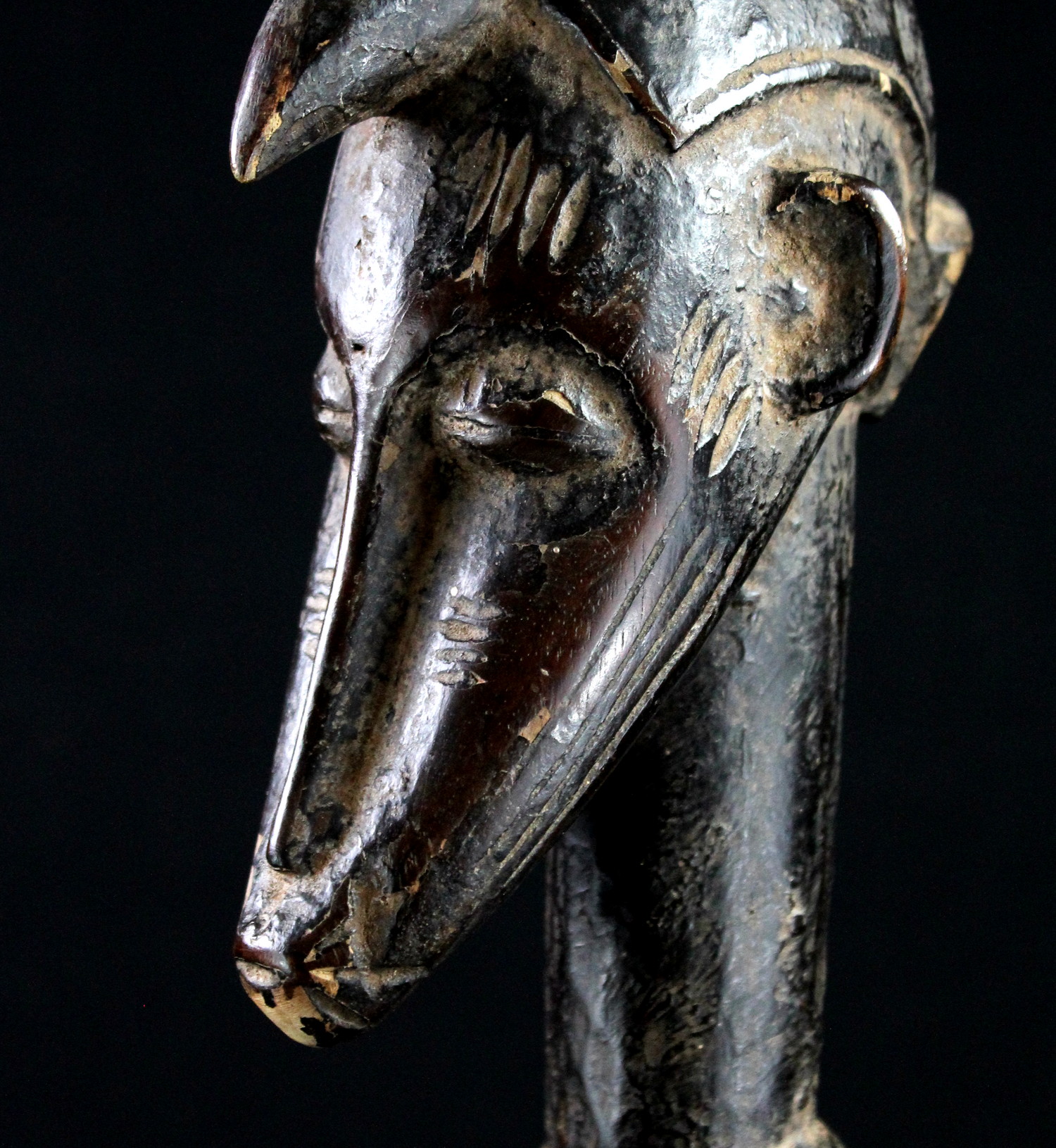 Côte d'Ivoire, Senoufo, Statue "Deble" - Arte primitivo - Plazzart