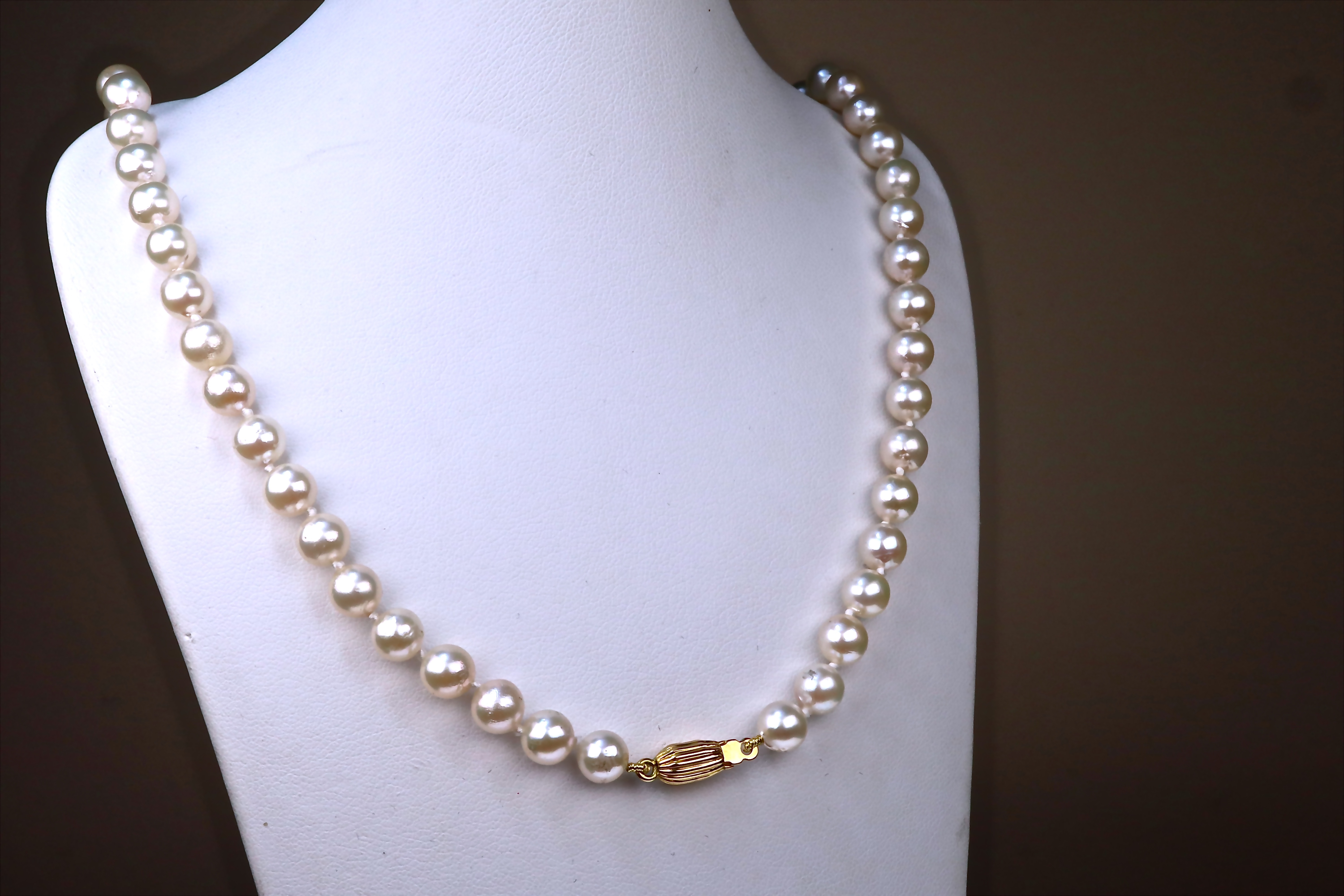 Collier Chocker de perles de culture Akoya du Japon - Bijoux et montres ...