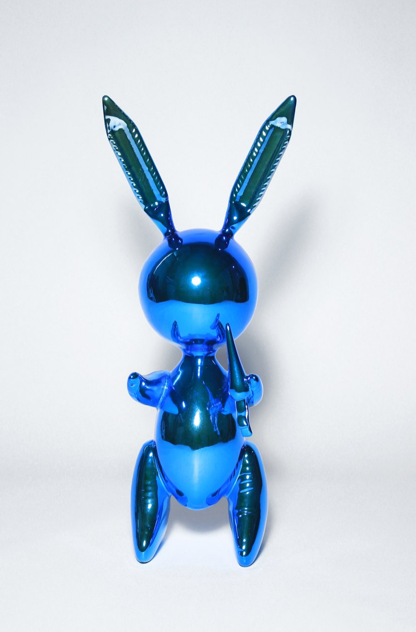 Jeff KOONS (after) - Blue Rabbit - Sculpture - Contemporary Art - Plazzart