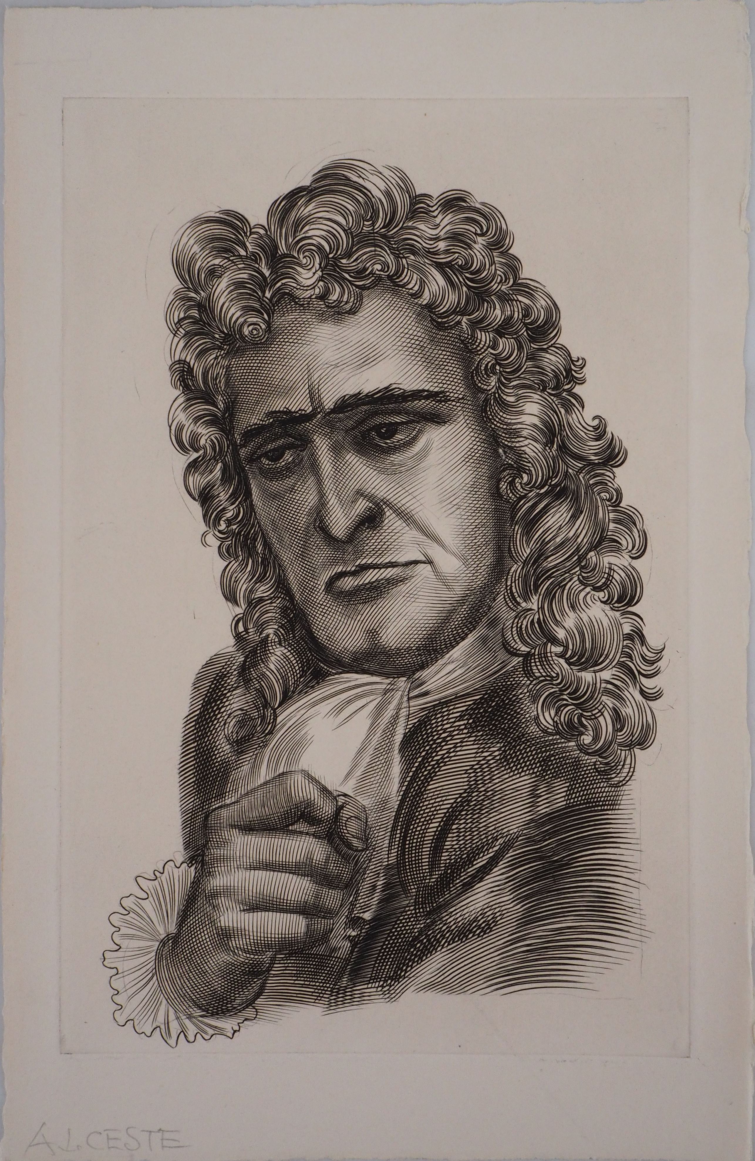 Albert DECARIS : Portraits - 10 Gravures originales - Art Moderne ...