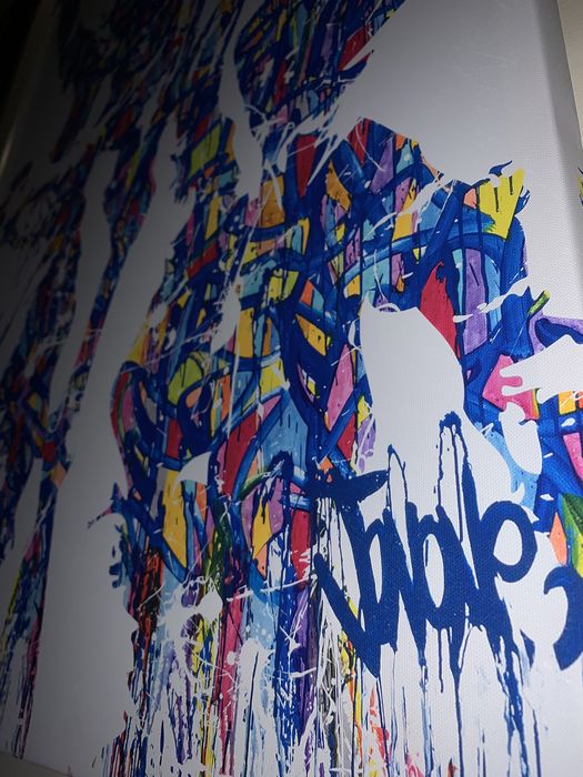 JonOne - Liberté, Egalité, Fraternité, 2015 - Sérigraphie sur toile ...