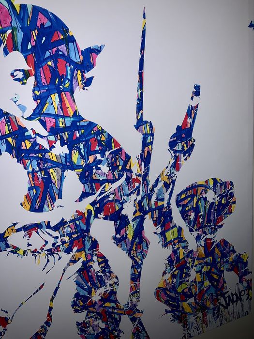 JonOne - Liberté, Egalité, Fraternité, 2015 - Sérigraphie sur toile ...
