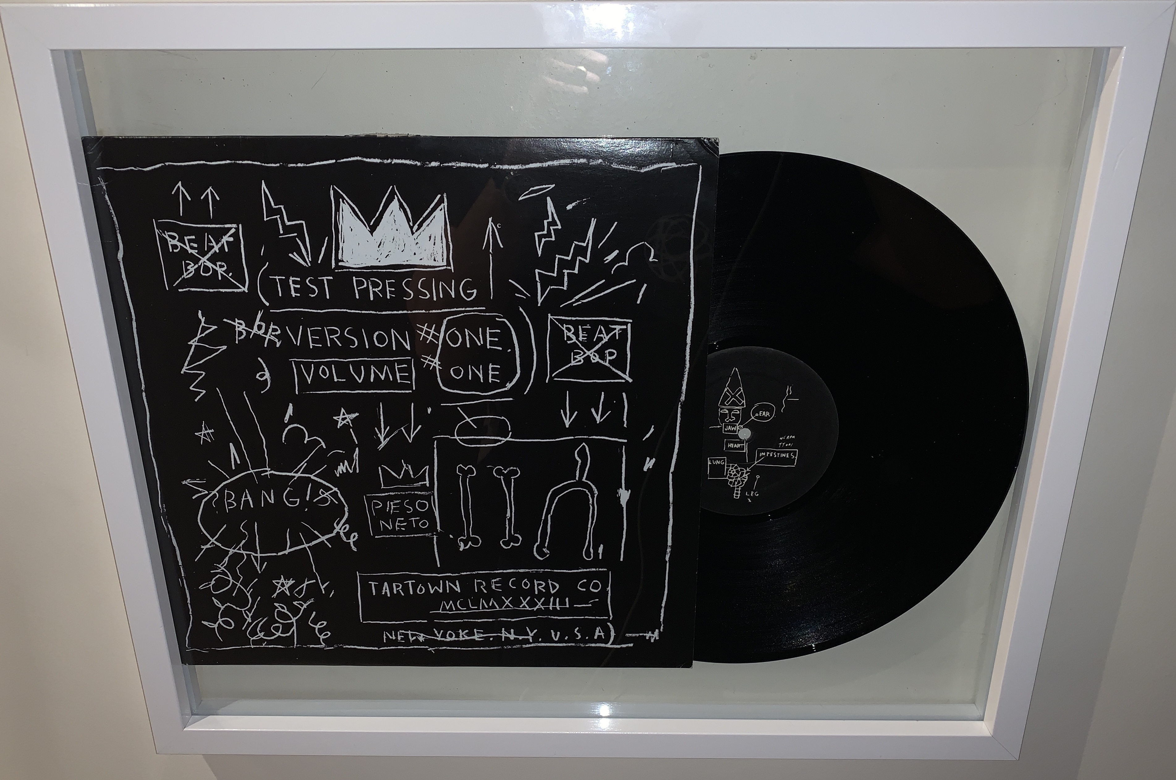 Jean-Michel BASQUIAT - Rammellzee vs K Rob Beat Bop - Sérigraphie sur ...