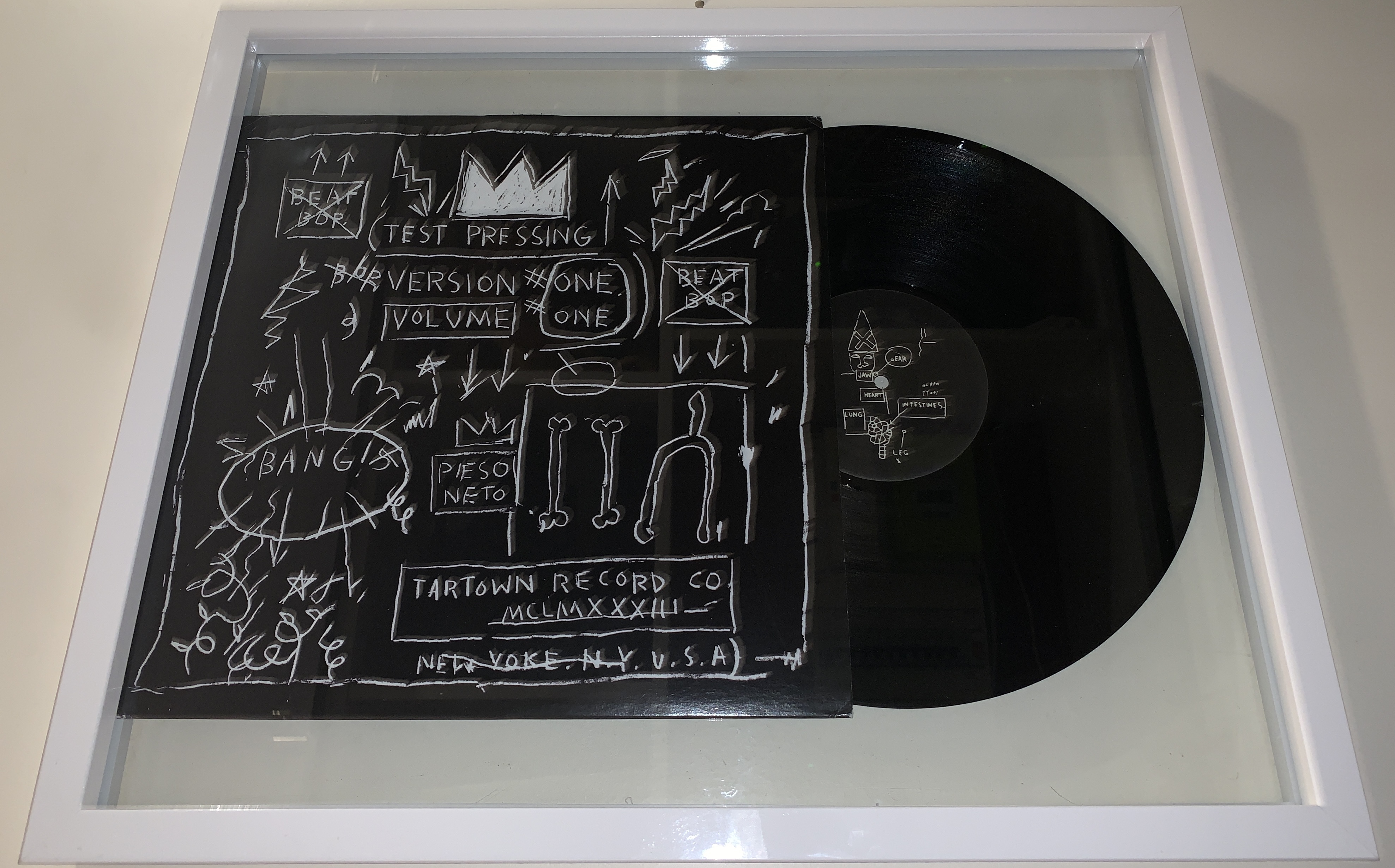 Jean-Michel BASQUIAT - Rammellzee vs K Rob Beat Bop - Sérigraphie sur ...