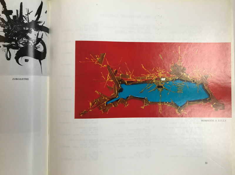 Georges MATHIEU - Sans titre - Dessin - Art contemporain - Plazzart