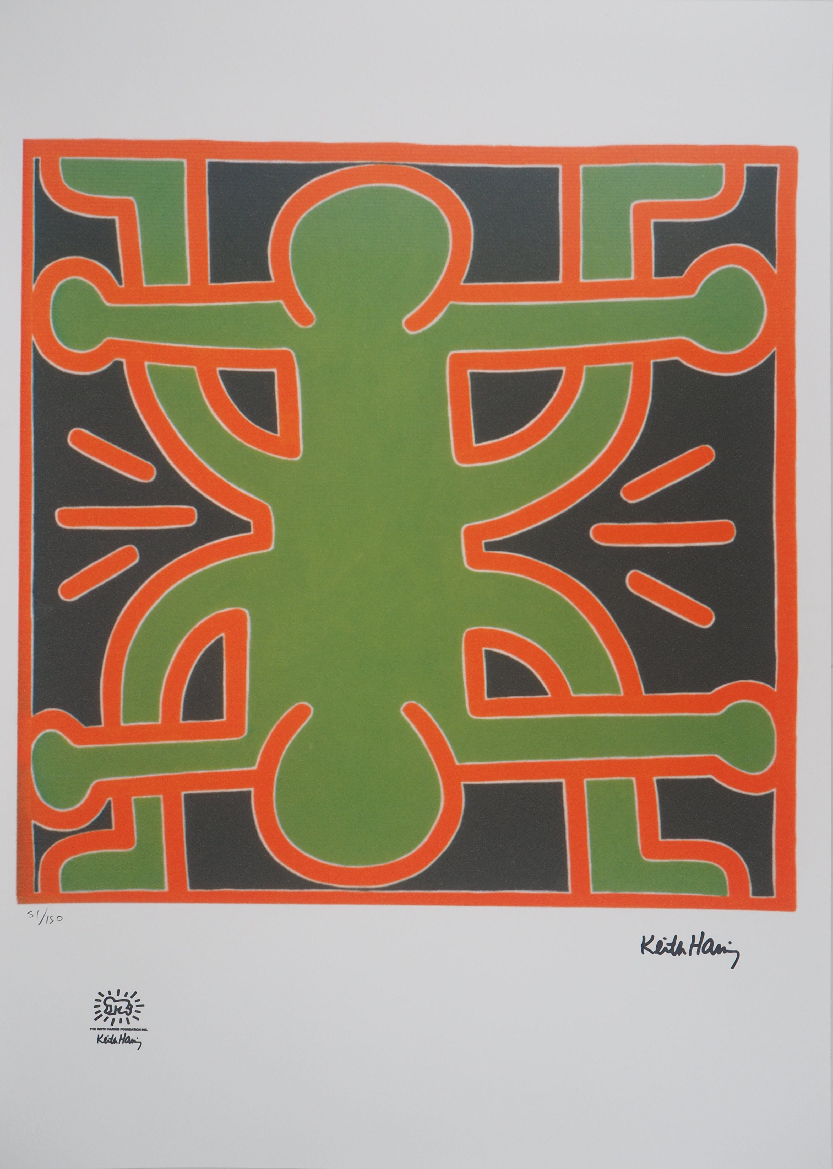 Keith HARING (después) - Unity - Serigrafía firmada - Street art - Plazzart