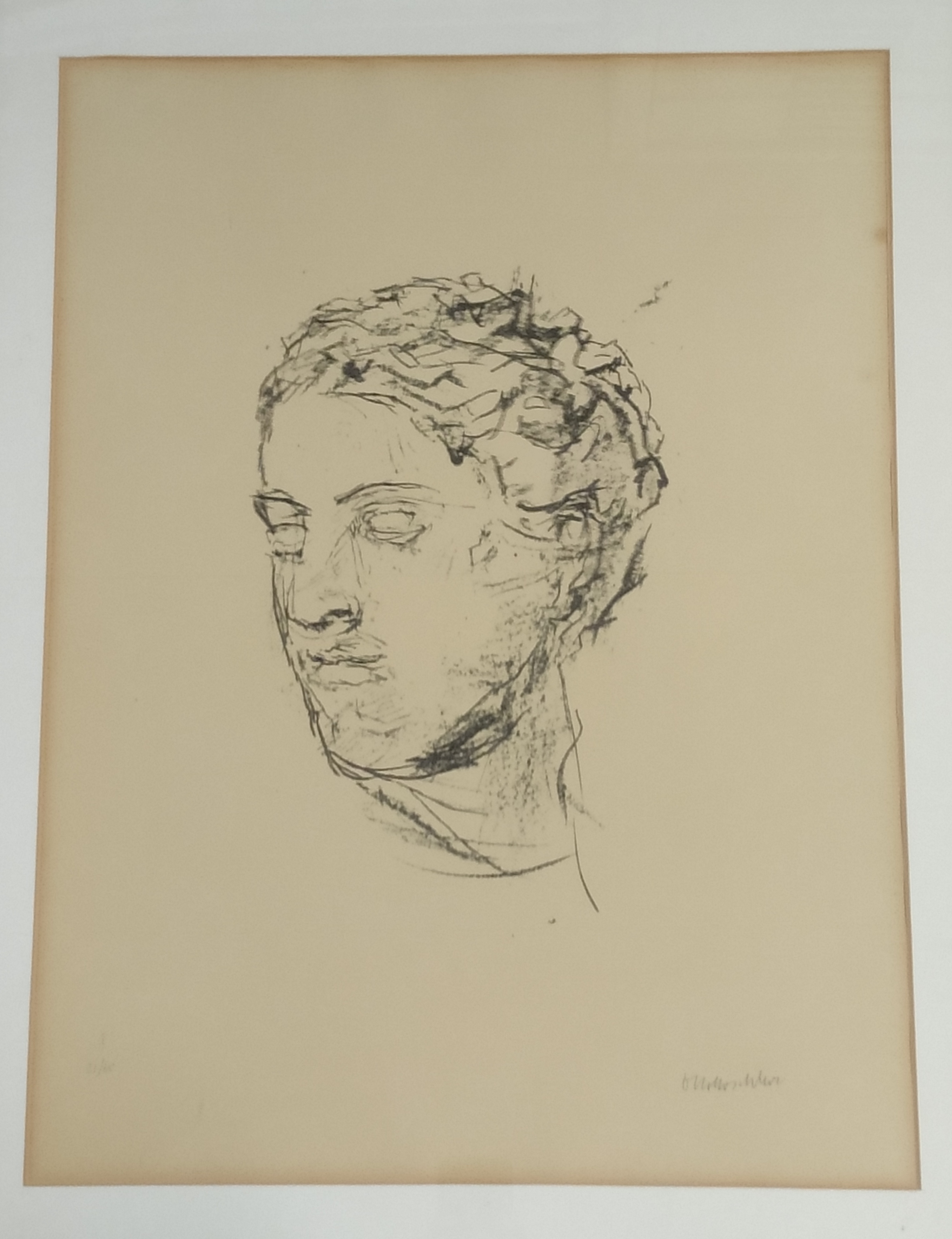 Oskar KOKOSCHKA - Hygieia II, 1964 - Lithograph - Contemporary Art - Plazzart