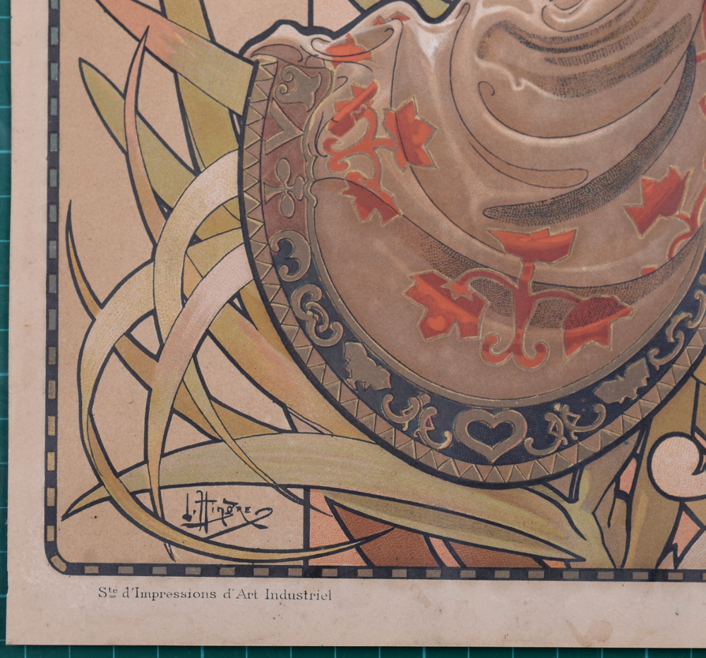 Louis Théophile HINGRE - Roederer Champagne, 1897 - Affiche originale d ...