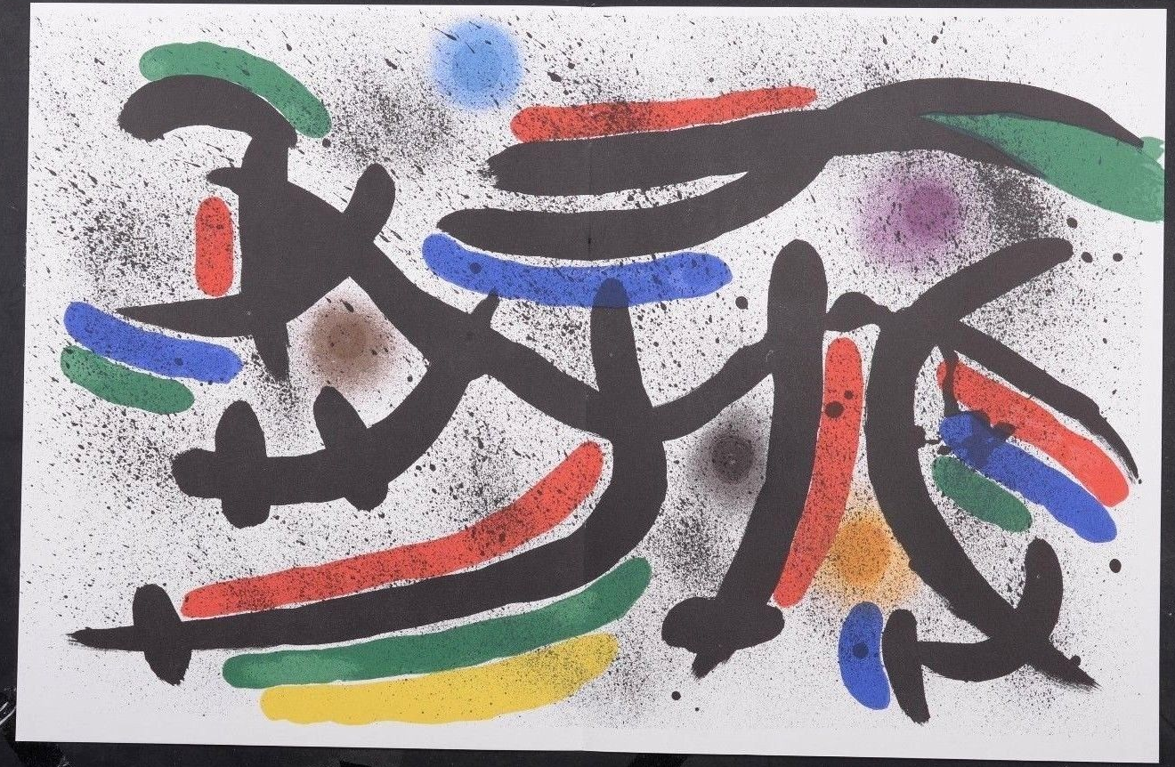 Joan MIRÓ - Lithographie IX, 1972 - Lithografie - Moderne Kunst - Plazzart