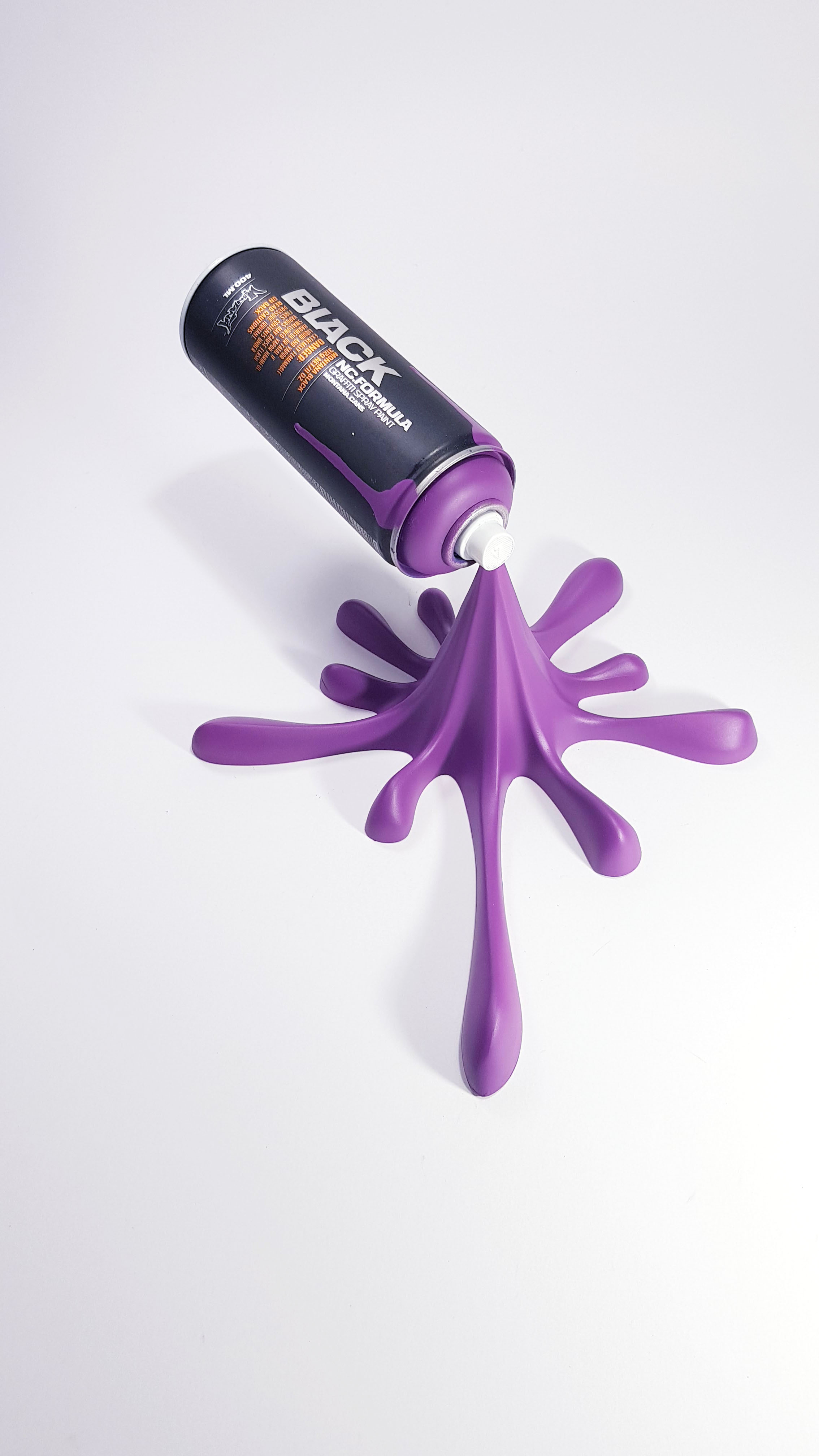 2FAST - Splash Black Montana Purple, 2020 - Sculpture - Street Art ...