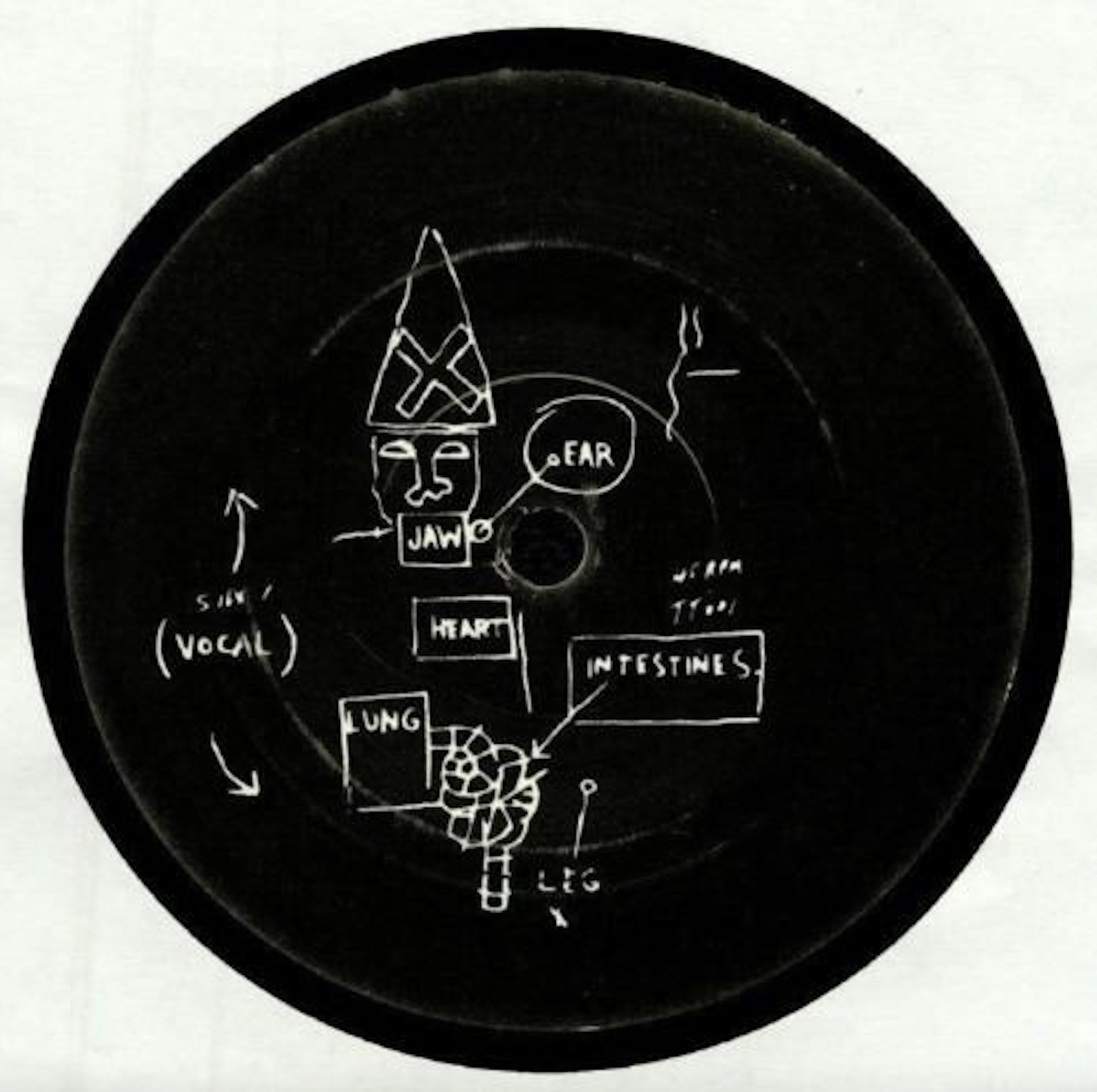 Jean Michel BASQUIAT (after) - Beat Bop - Offset lithograph on vinyl ...