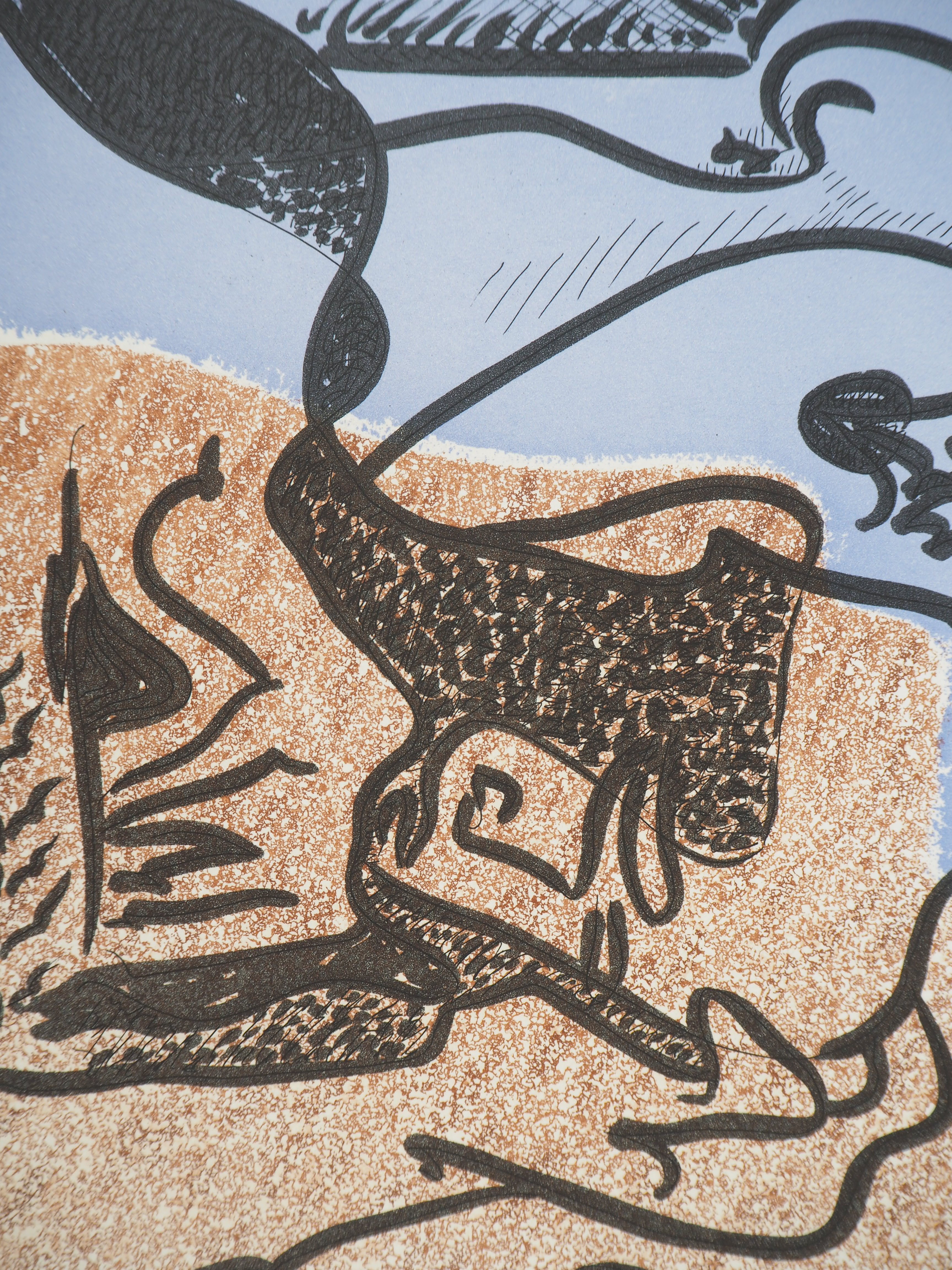 André MASSON : Abyme - Original signed engraving - Post War & Modern ...