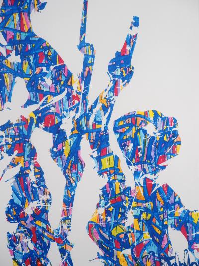 JonOne - Liberté, Egalité, Fraternité, 2015 - Sérigraphie sur toile ...