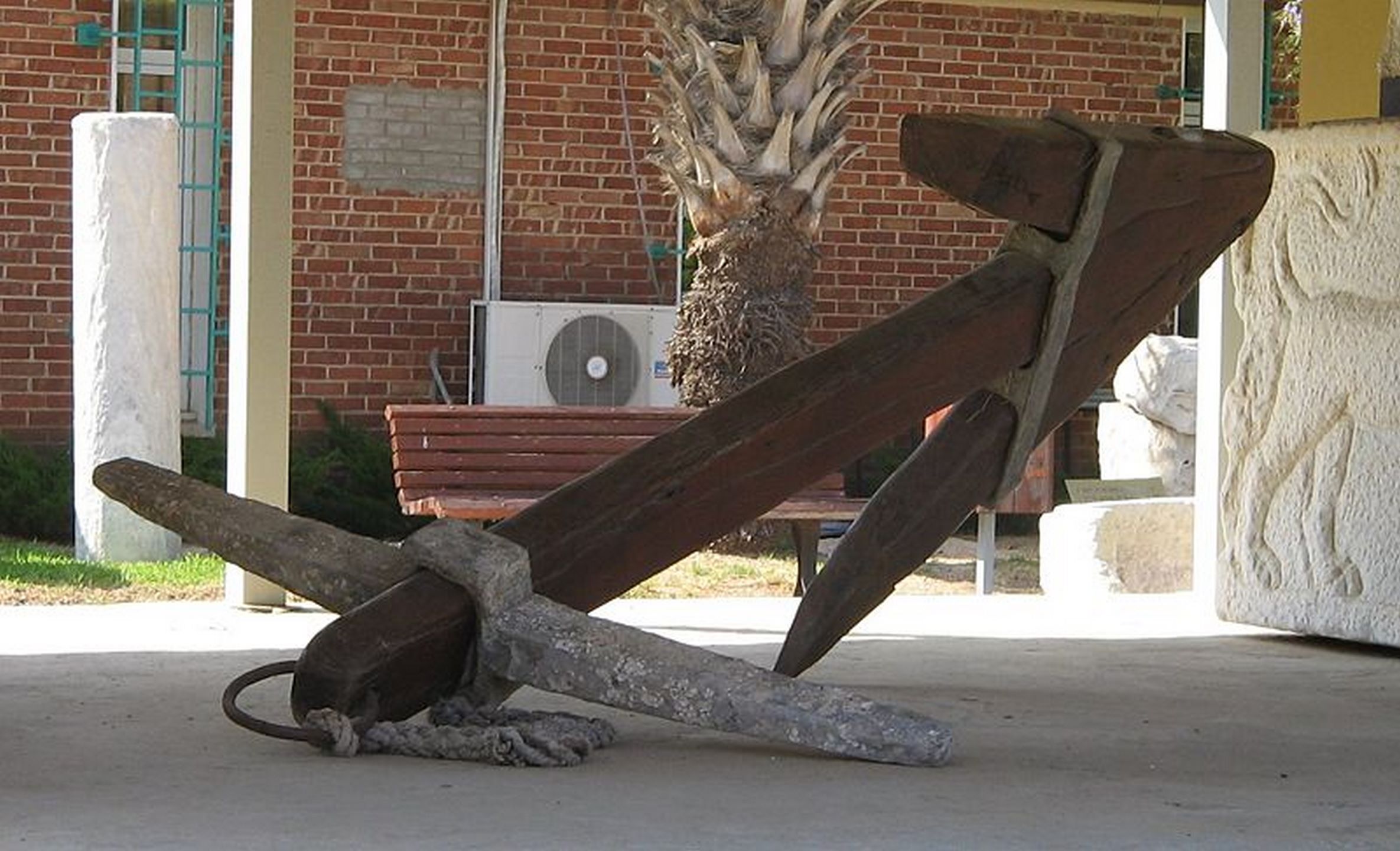 Ancre en plomb - Rome Antique - Archéologie - Plazzart