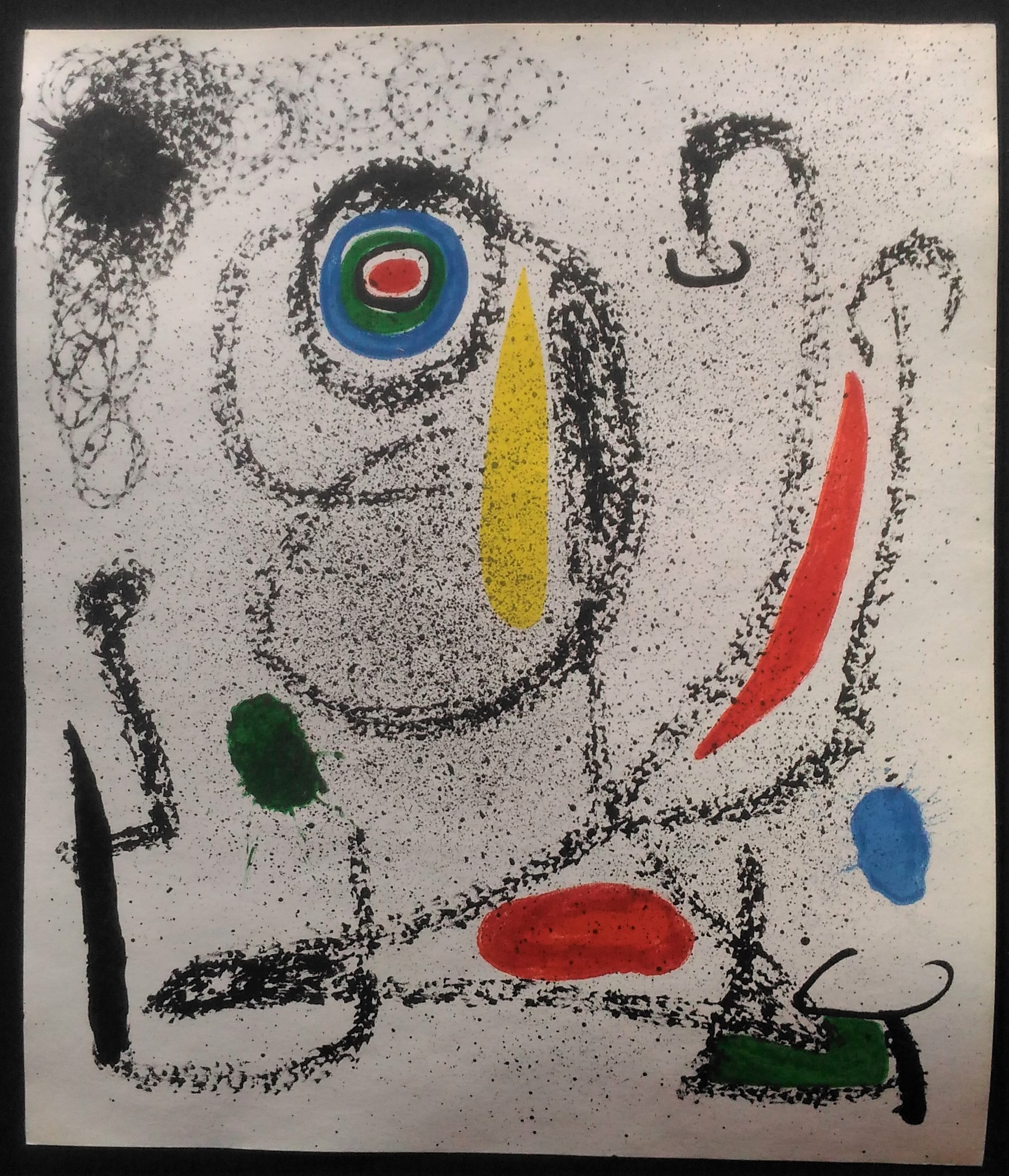 Joan MIRO - Sans titre, 1968 - Lithographie - Art Moderne - Plazzart