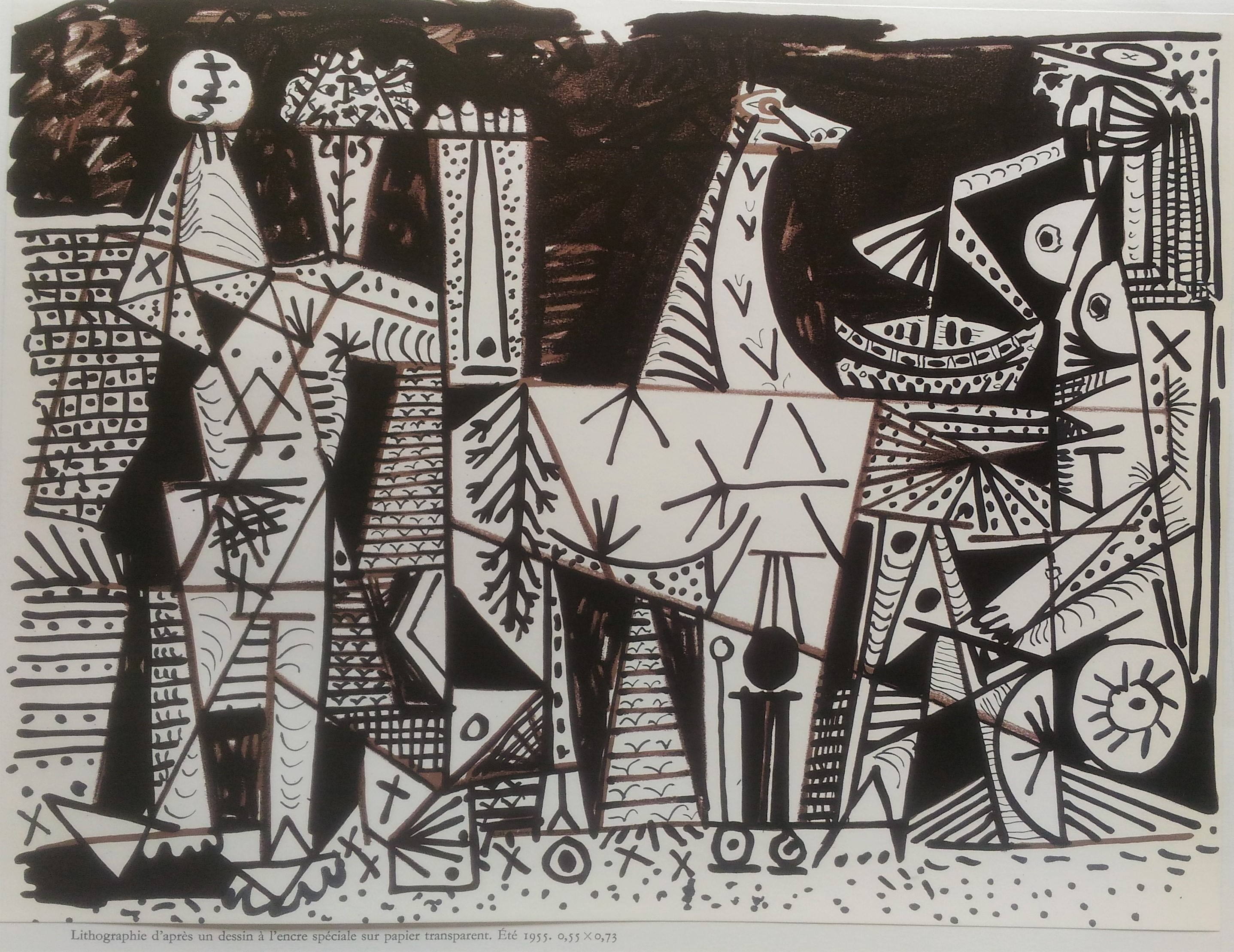 Pablo PICASSO (d'après) - Sans titre, 1966 - Lithographie - Art Moderne ...