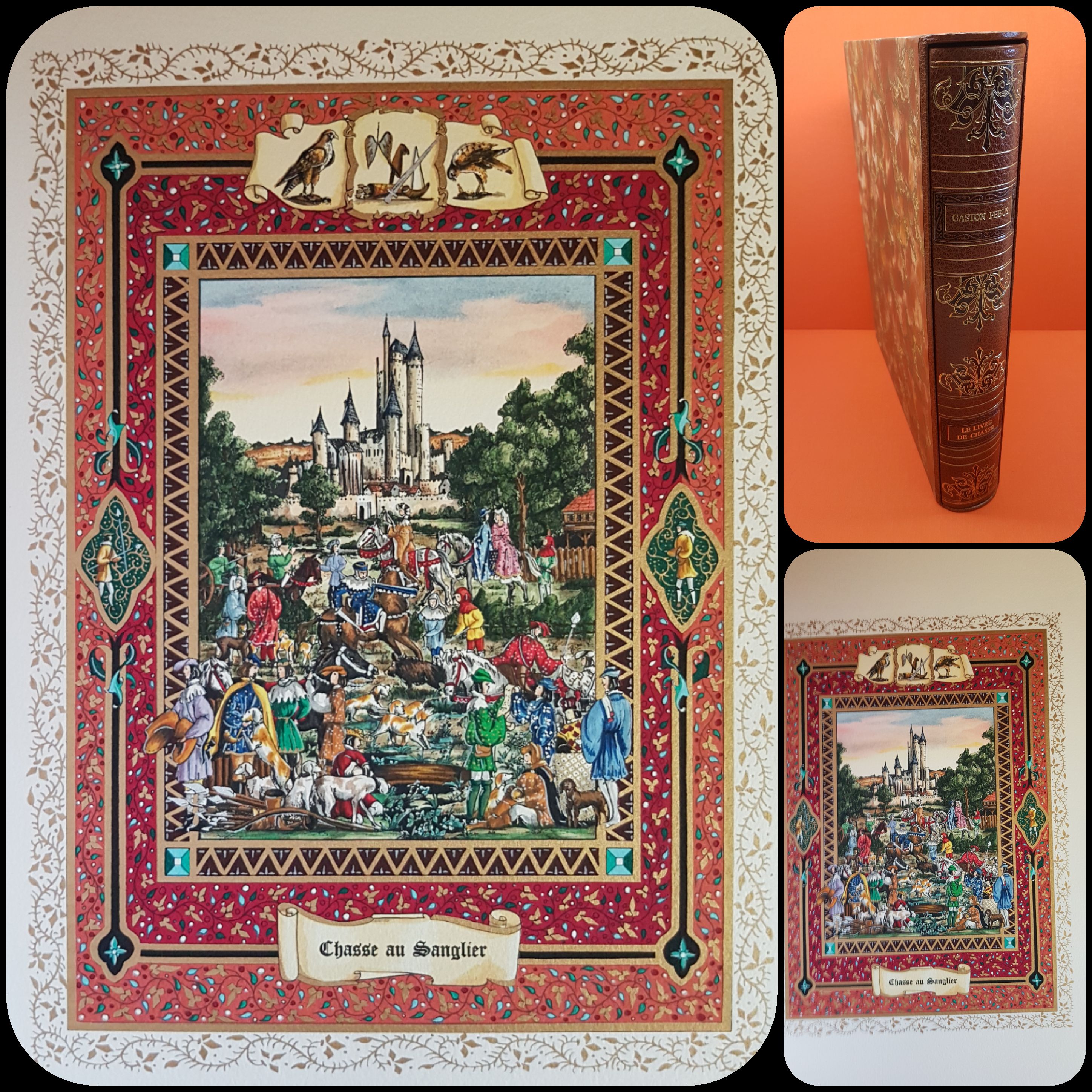 Gaston FEBUS - Le livre de chasse, illustré par Dominique PARDIGON ...