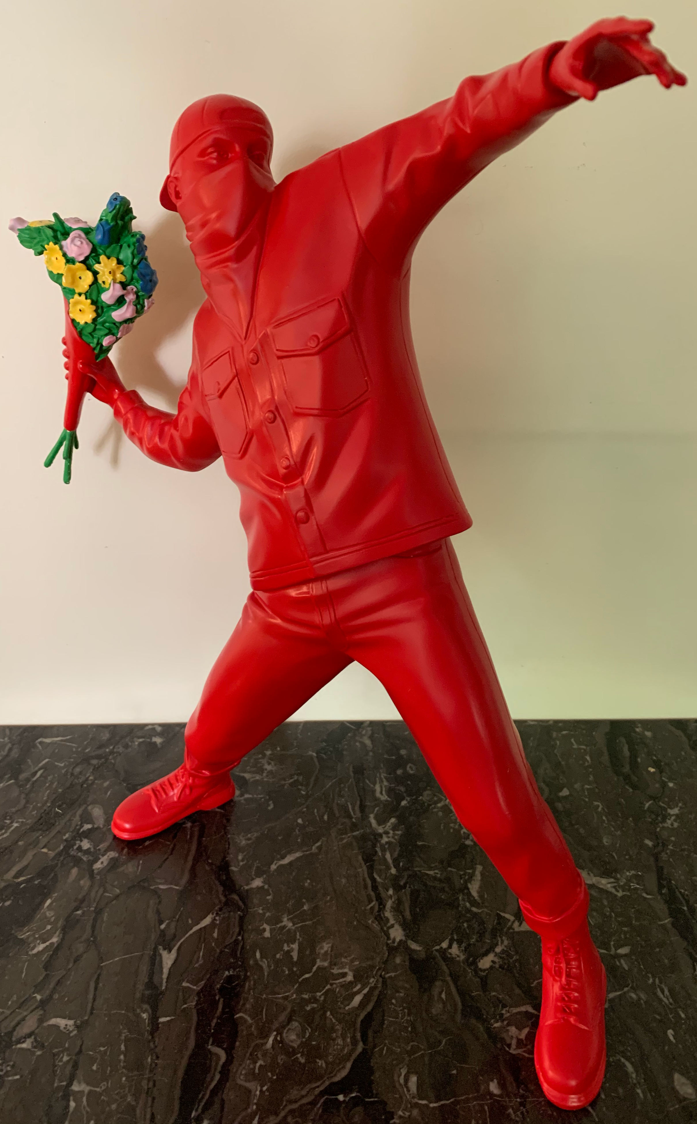 BANKSY (after) - Flower Thrower Red Version Limited Edition 2019 ...