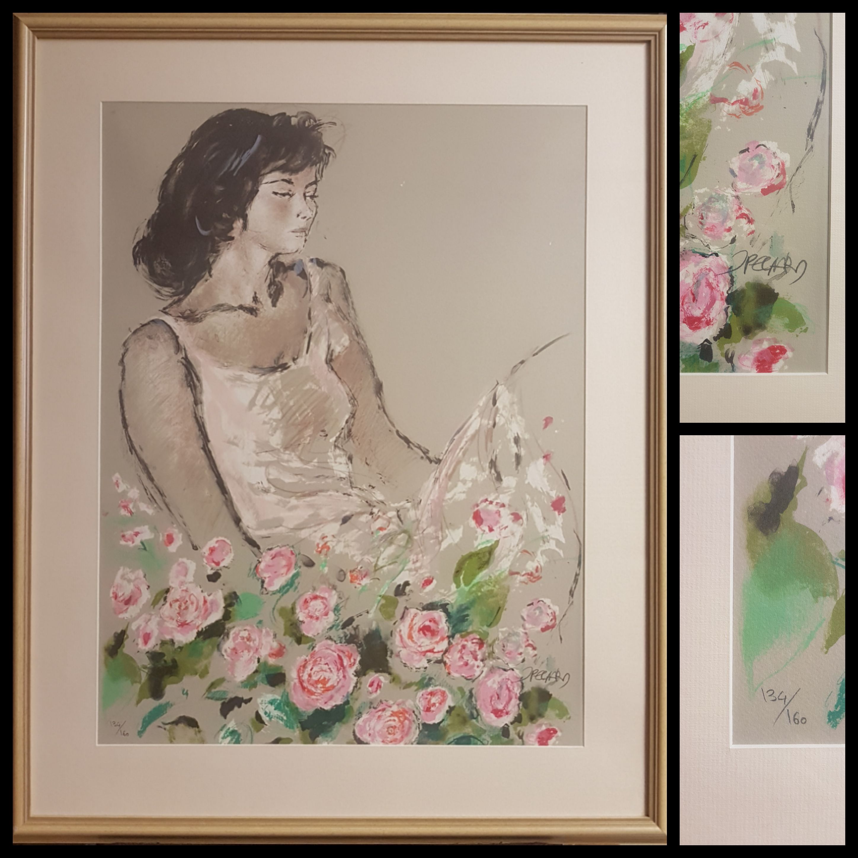 Jacques PECNARD - Blumen und Wildblumen, 1991 - Ensemble von 1 ...