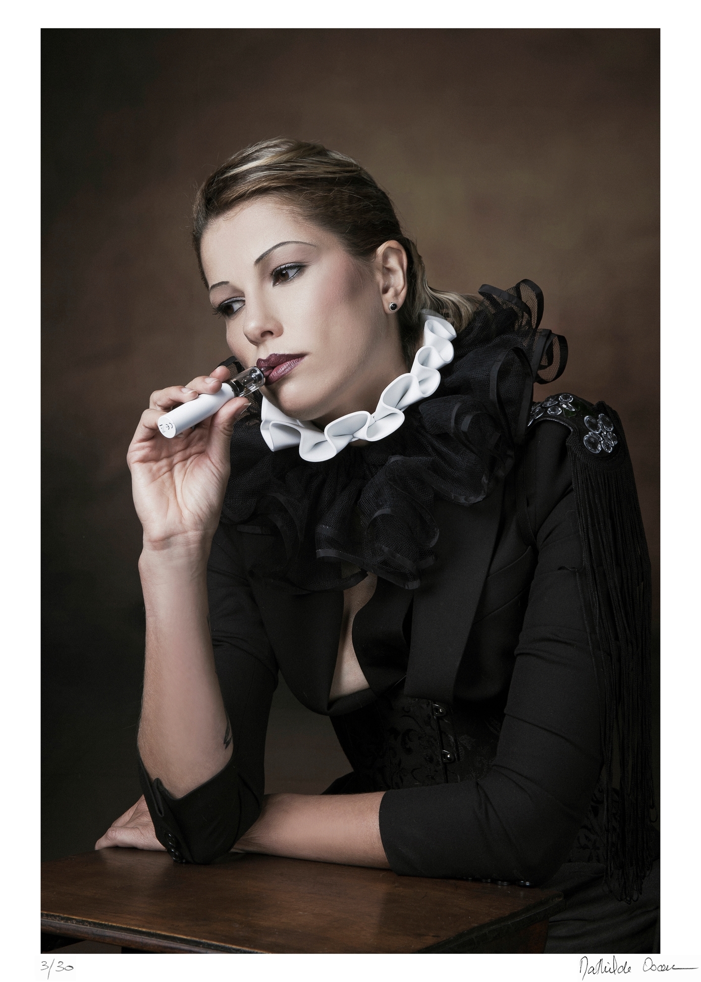 Mathilde OSCAR - Garçonne, smoke, 2019 - Sérigraphie signée et ...