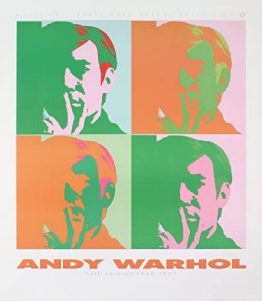 Andy WARHOL - Quatre autoportraits, 1989 - Poster - Art contemporain ...