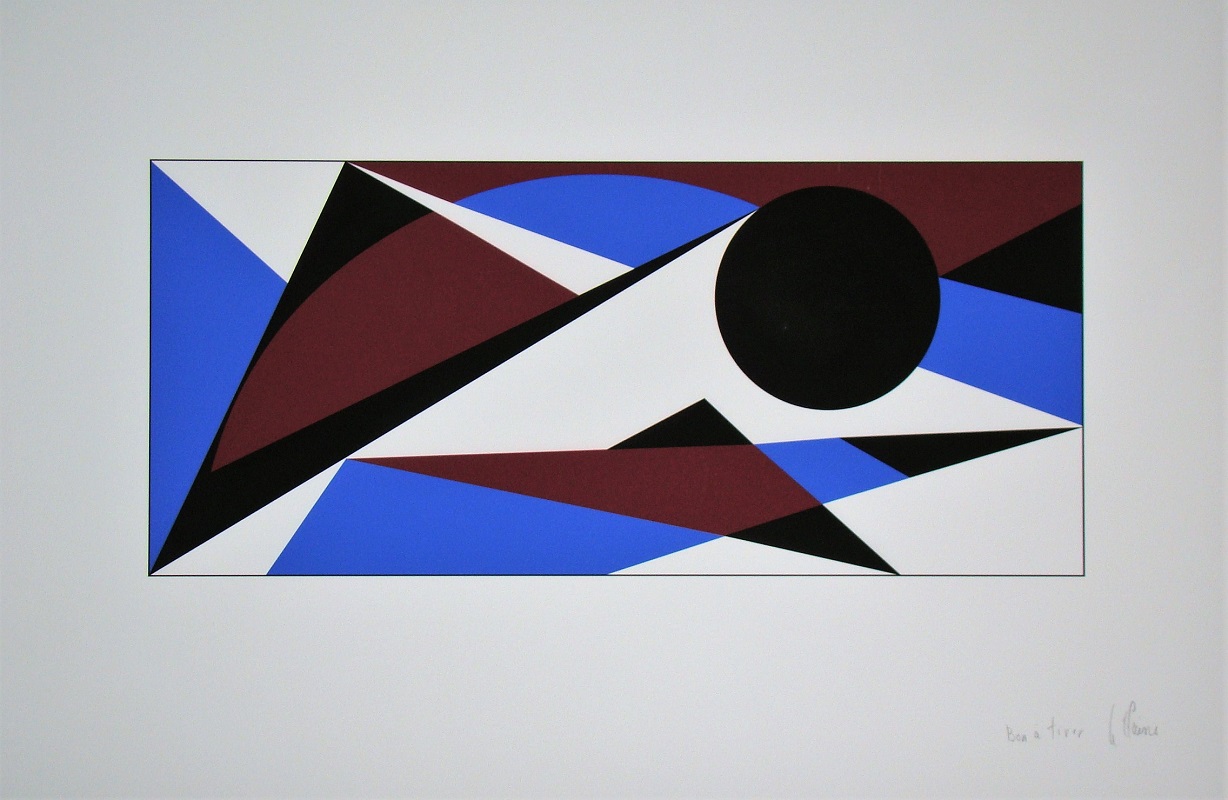 Geneviève CLAISSE - Composition Géométrique - Sans titre, 2015 ...