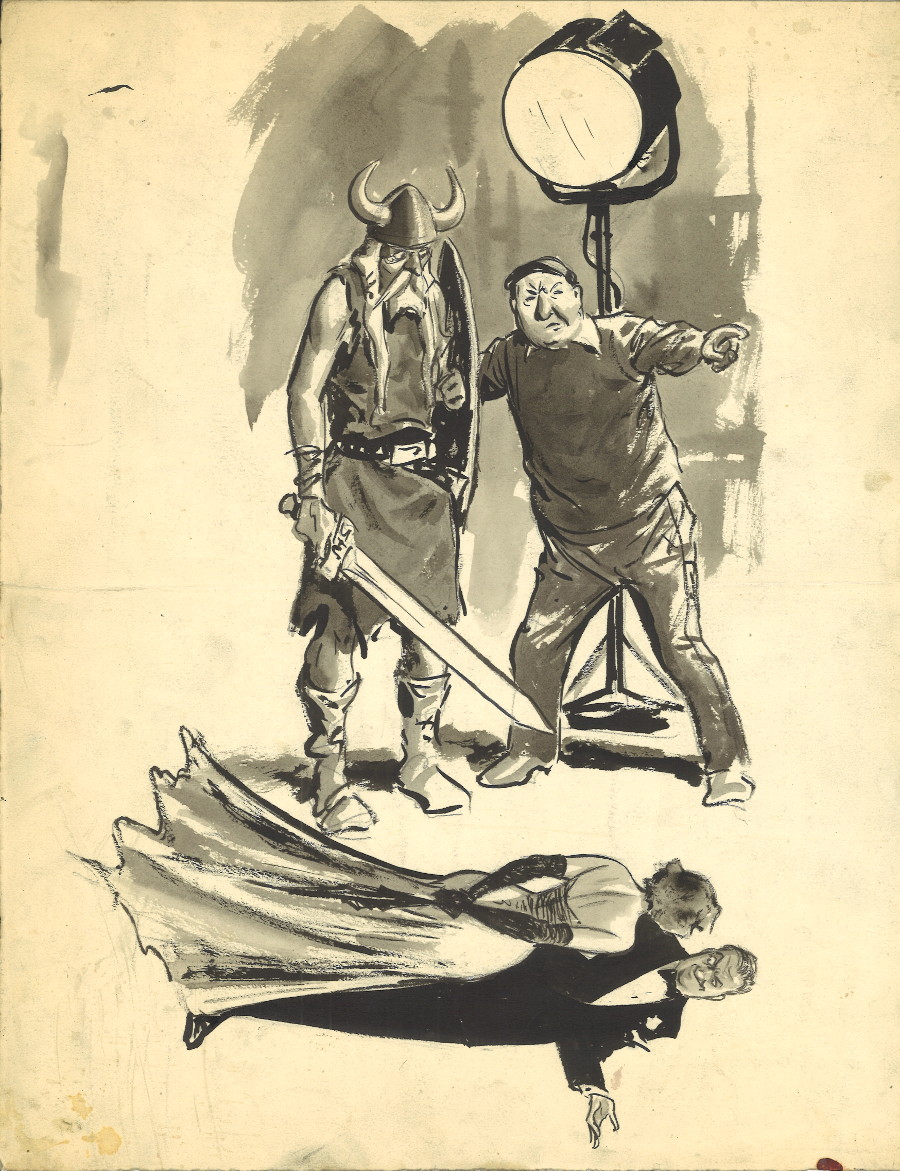 Guido BUZZELLI - Tres ilustraciones - Gouache - Cómics e historietas ...