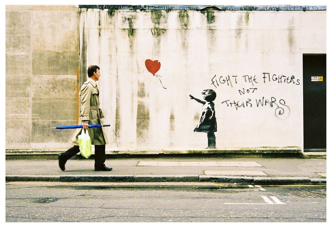 Steve LAZARIDES - Banksy Captured / Girl With Balloon, 2020 ...