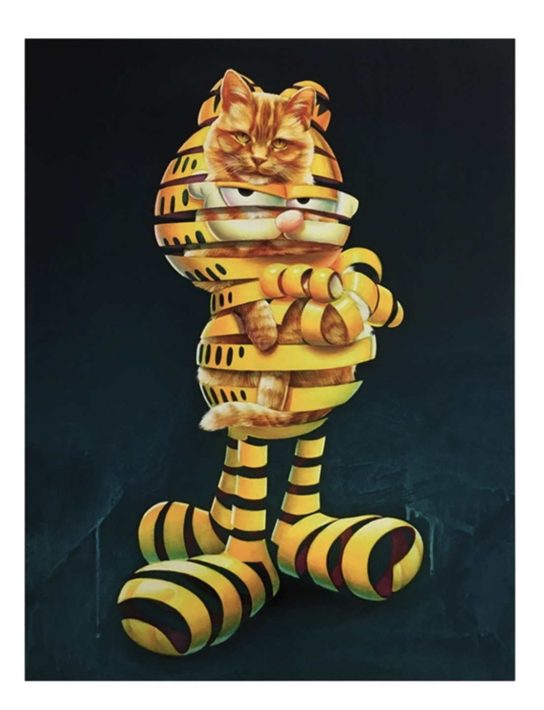 Super A - Garfield Piégé, 2020 - Lithographie signée au crayon - Art ...