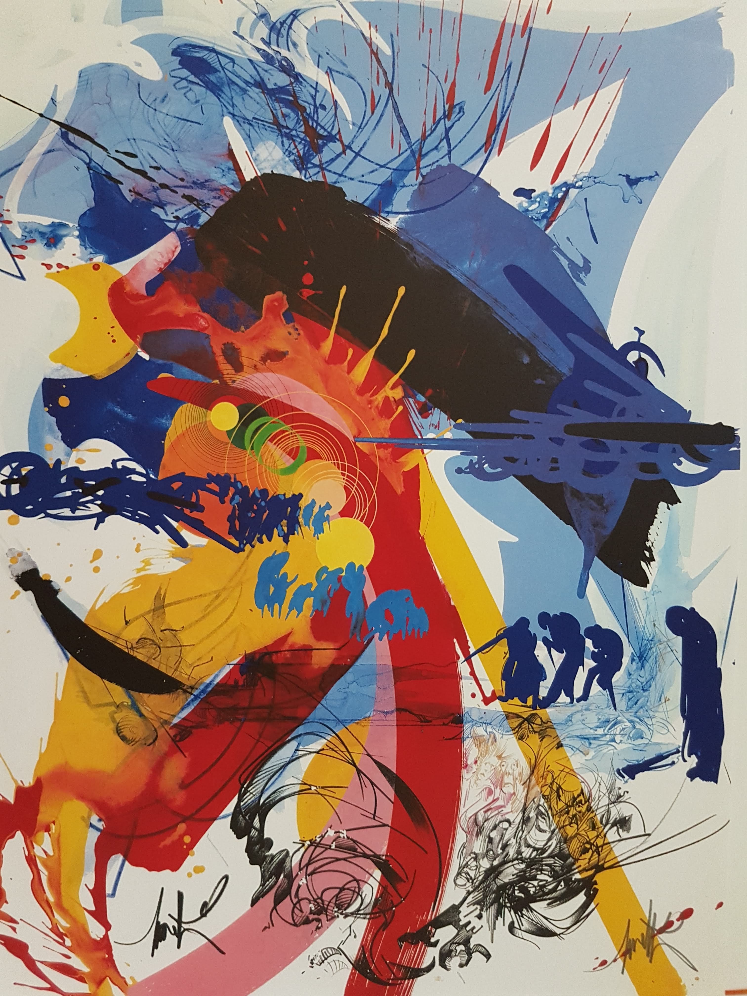 Raymond MORETTI - Les chansons de Jacques Brel IV - Lithographie ...