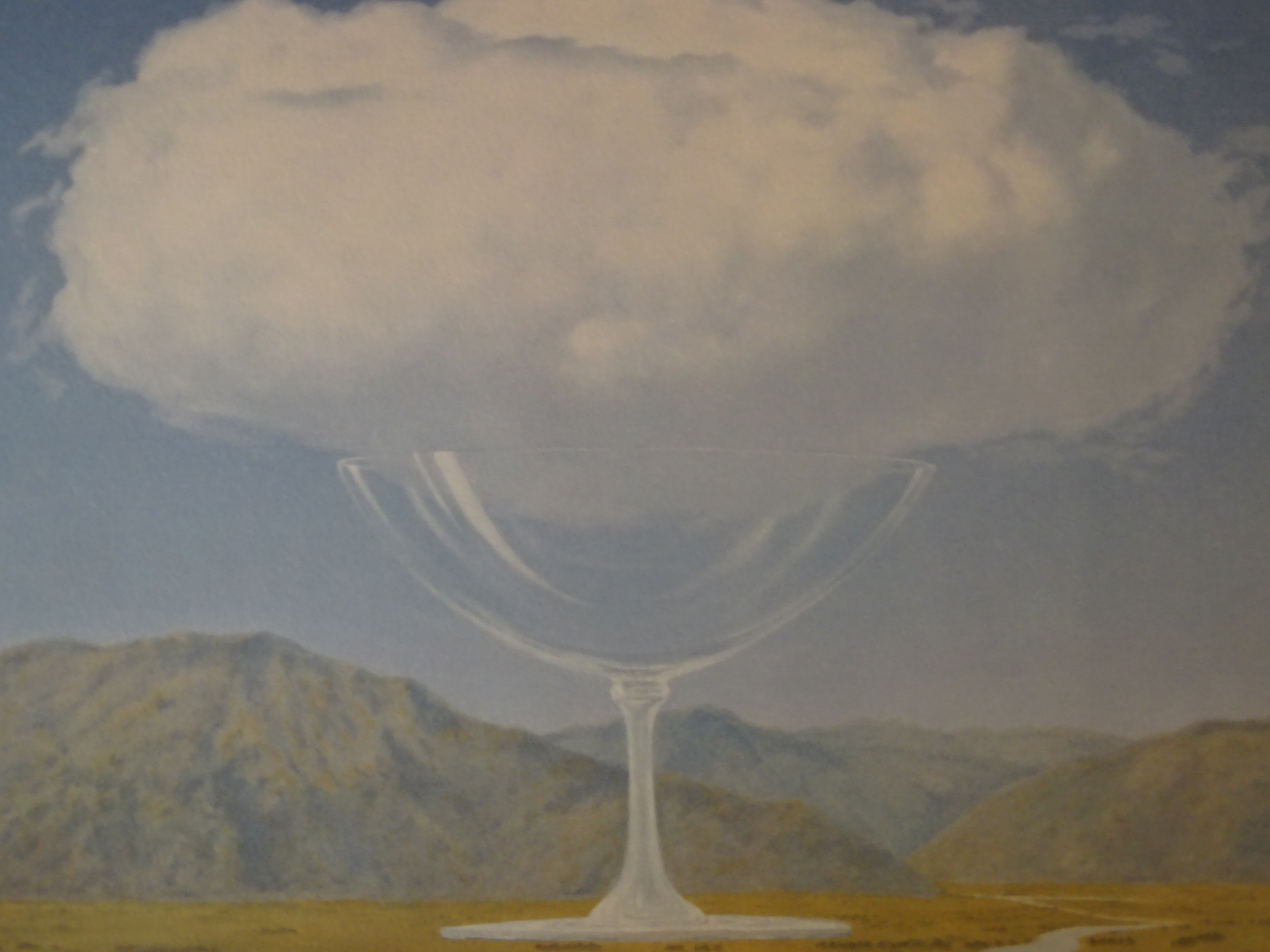 René MAGRITTE (d'après) - La Corde Sensible - Lithographie - Art ...