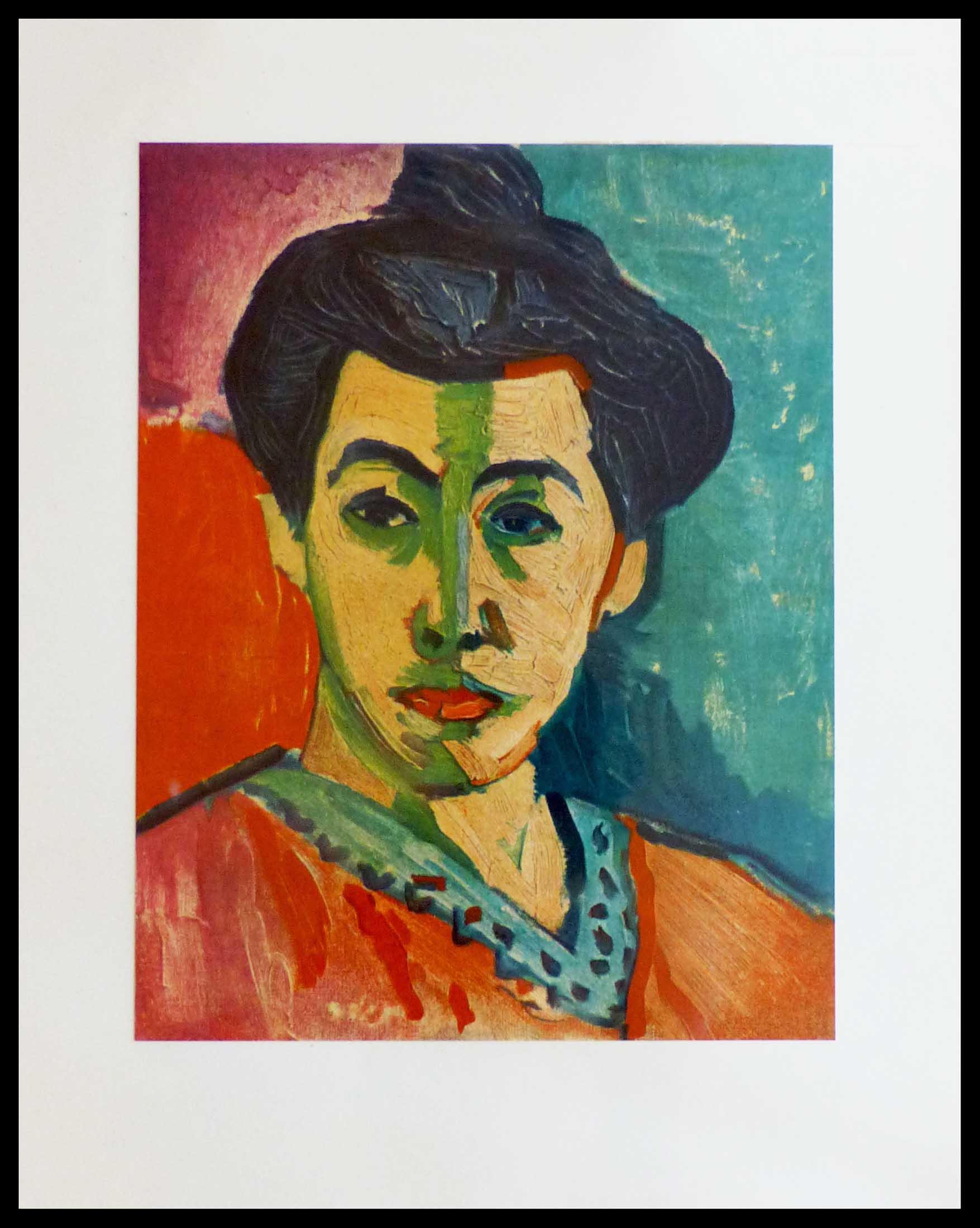 Henri MATISSE (after) - Portrait of Amélie Matisse, 1954 - Lithograph ...