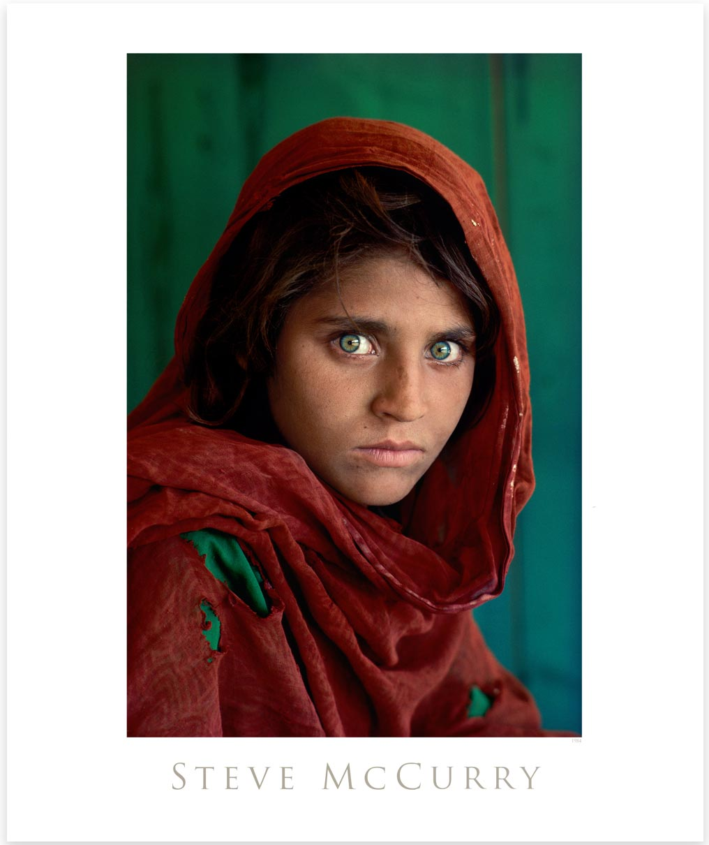Steve MCCURRY - Afghan Girl - Poster - Photography - Plazzart