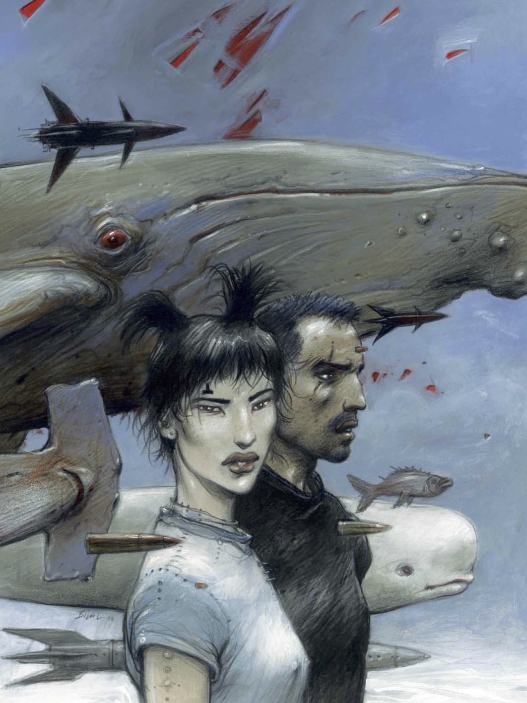Enki BILAL - The Color of Air - Poster - Comics - Plazzart