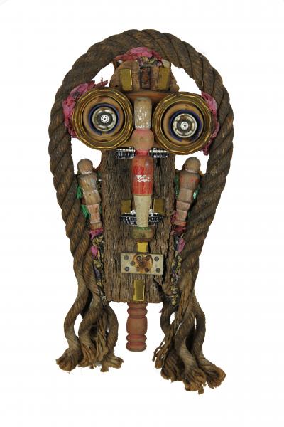 Simone LE CARRE-GALIMARD - Masque aux cheveux de corde, 1974 ...