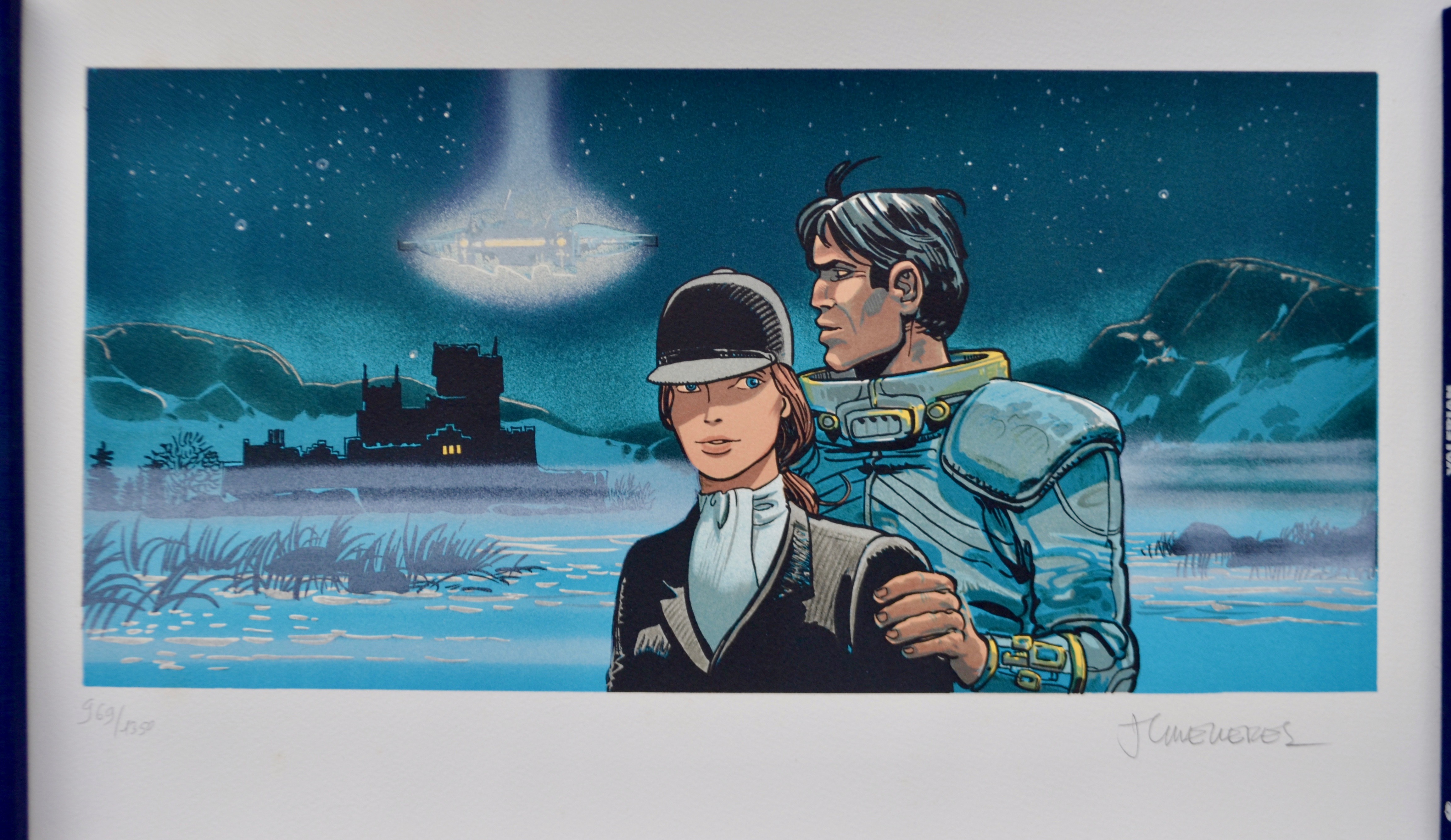 Jean-Claude Mézières - Specters + Thunderbolts, 1985 - Head print and ...