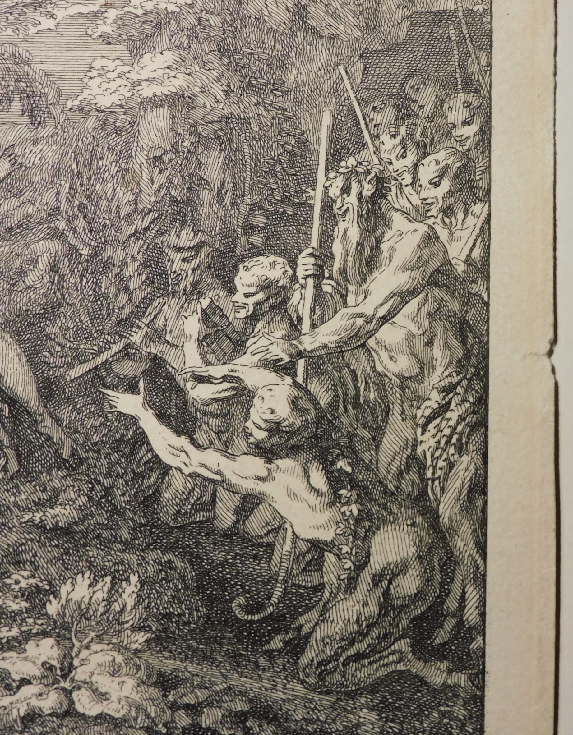 Claude GILLOT - Feste de Diane, troubled by Satyrs, 18th century ...