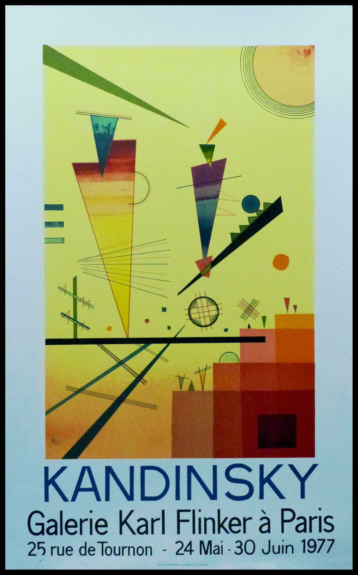 Vassily KANDINSKY - Galerie FLINKER, 1977 - Originales ...