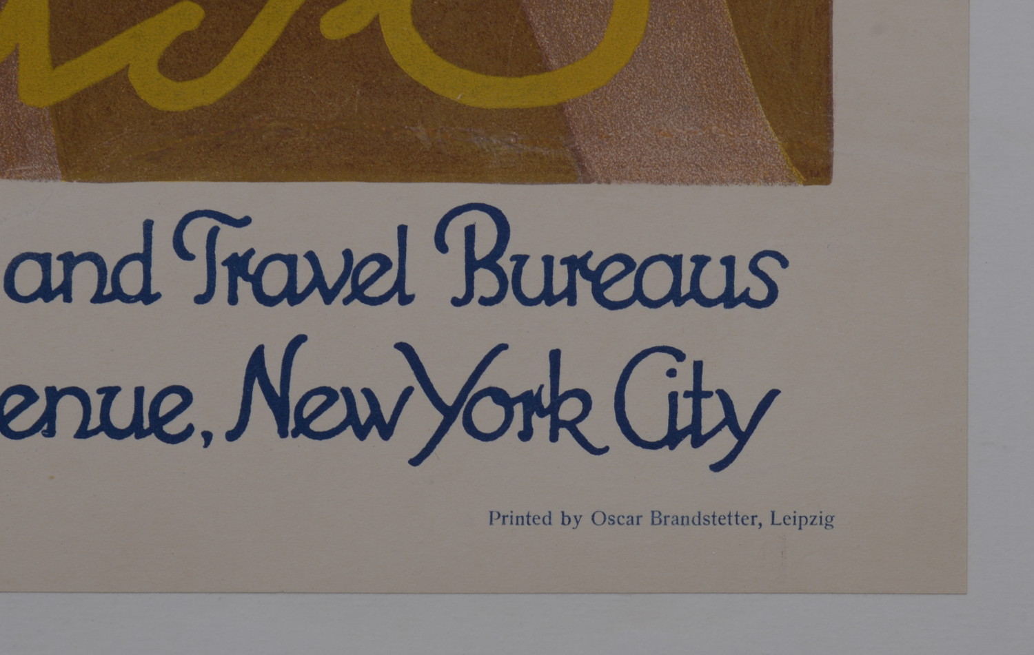 Benno WULFSOHN - Germany For Holidays, 1935 - Original lithographic ...