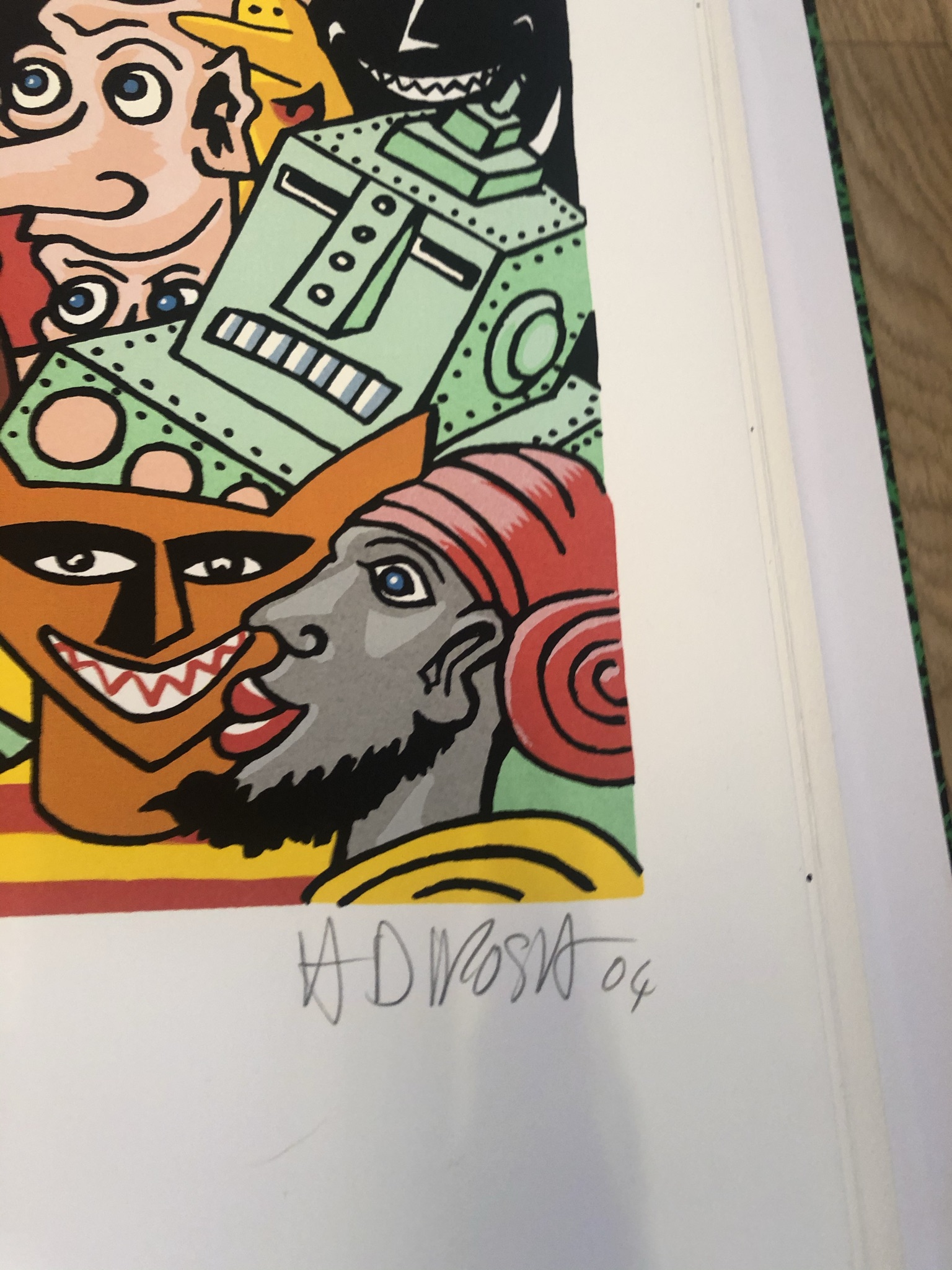 Hervé DI ROSA – 100 ans de l'Humanité, 2004 - Sérigraphie - Art ...